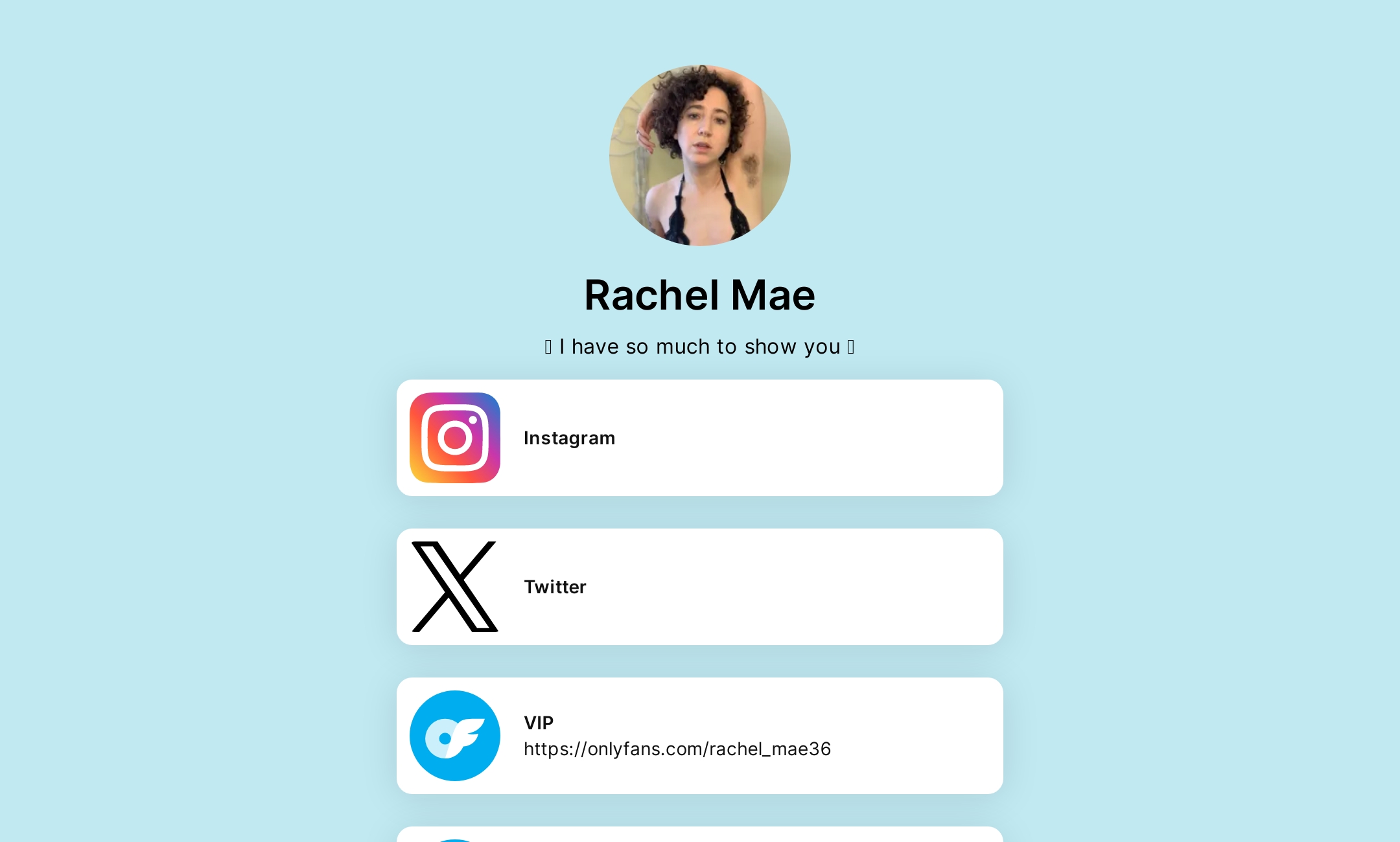 Rachel Mae's Flowpage