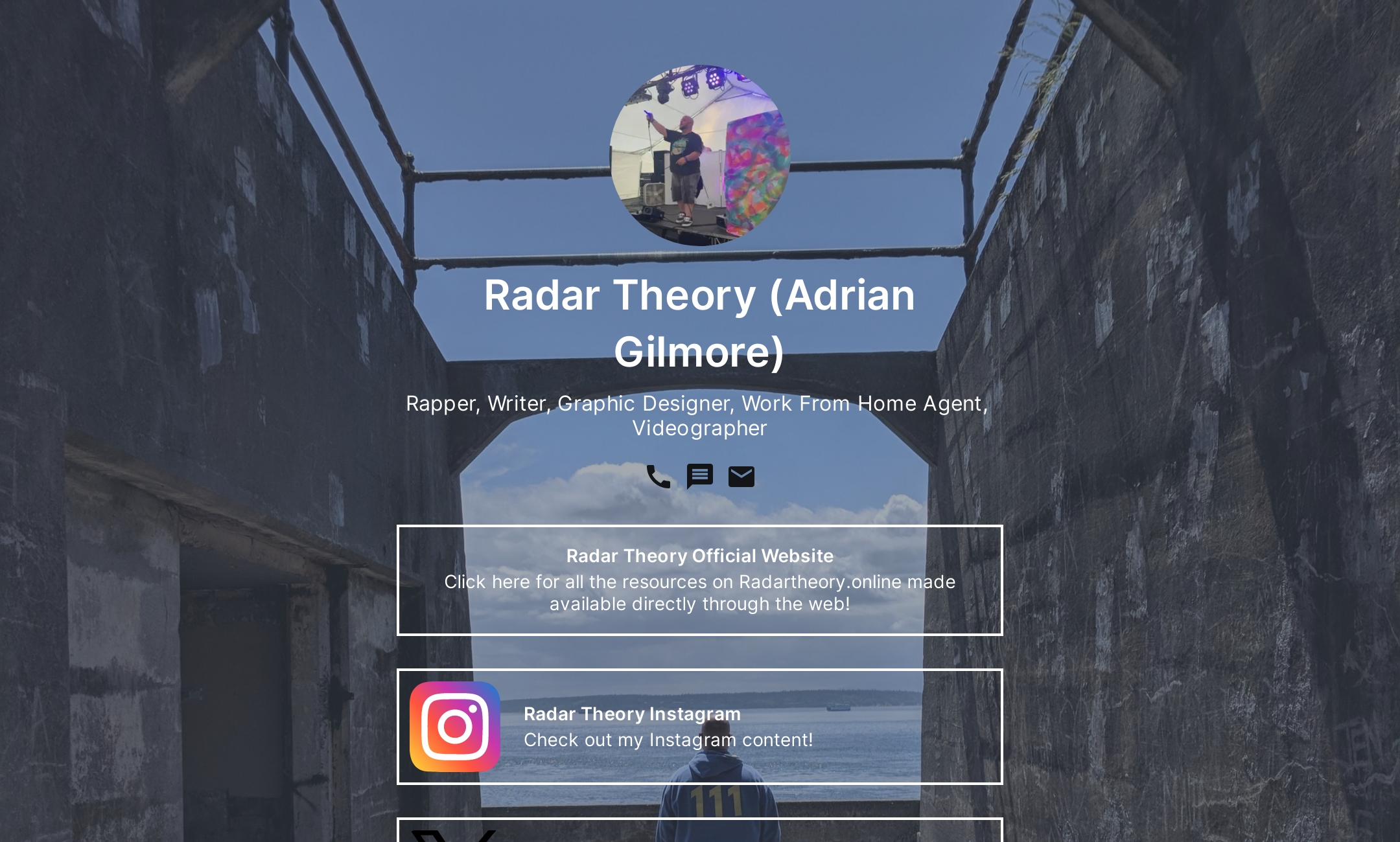 Radar Theory (Adrian Gilmore)'s Flowpage