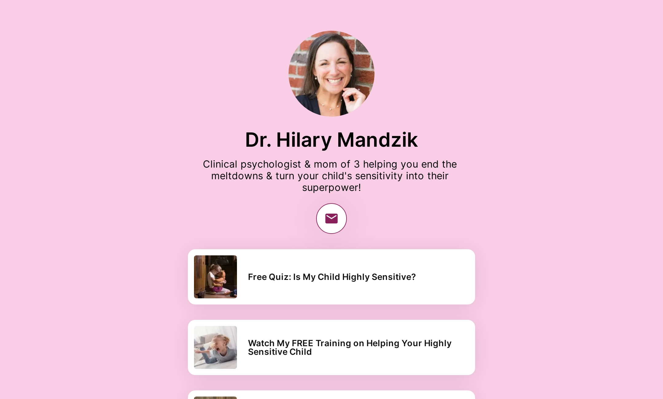 Dr. Hilary Mandzik's Flowpage