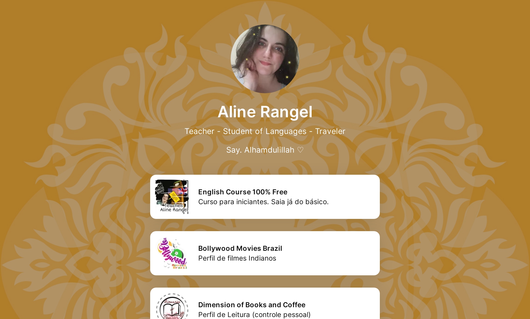 Aline Rangel's Flowpage