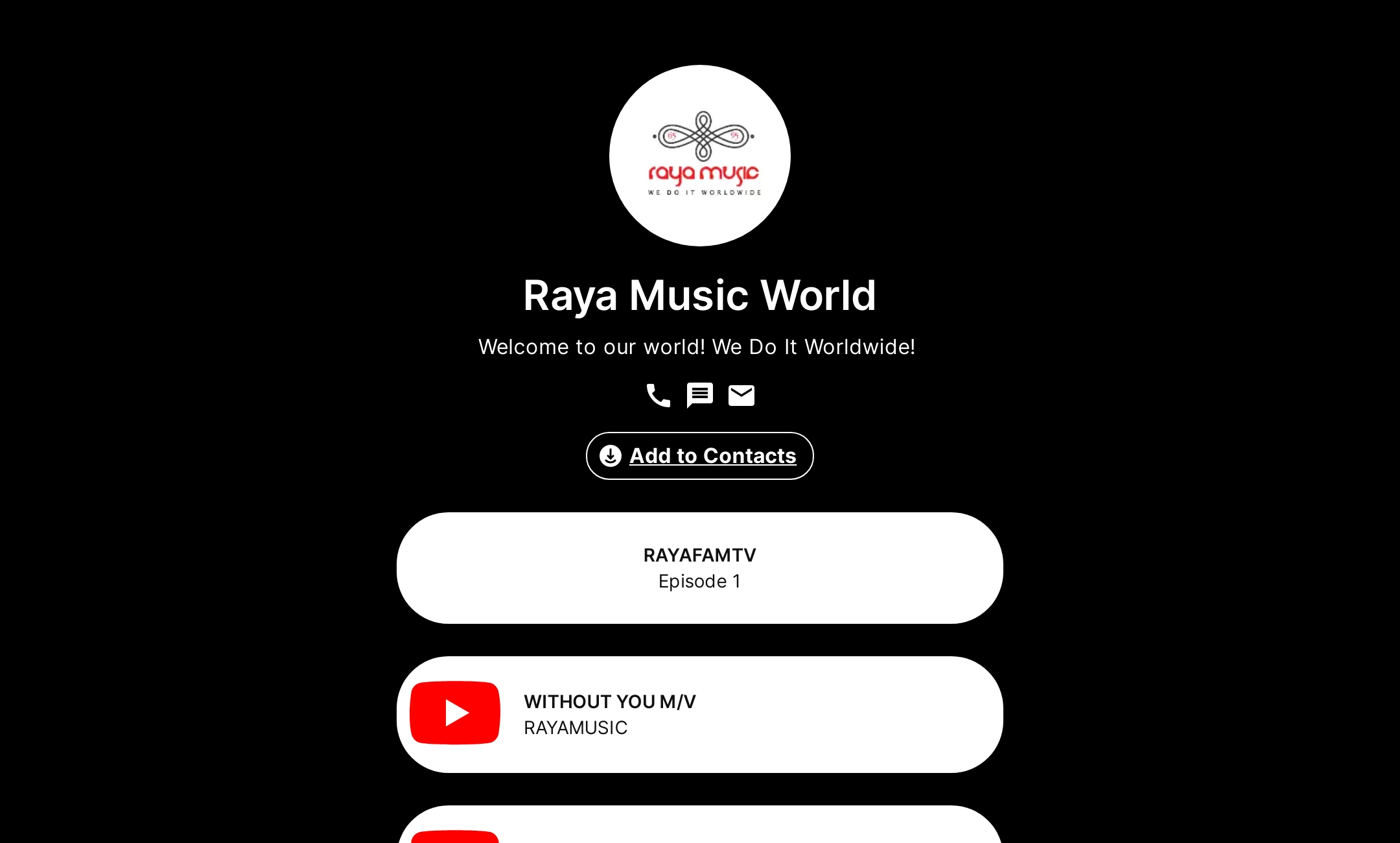 Raya Music World's Flowpage