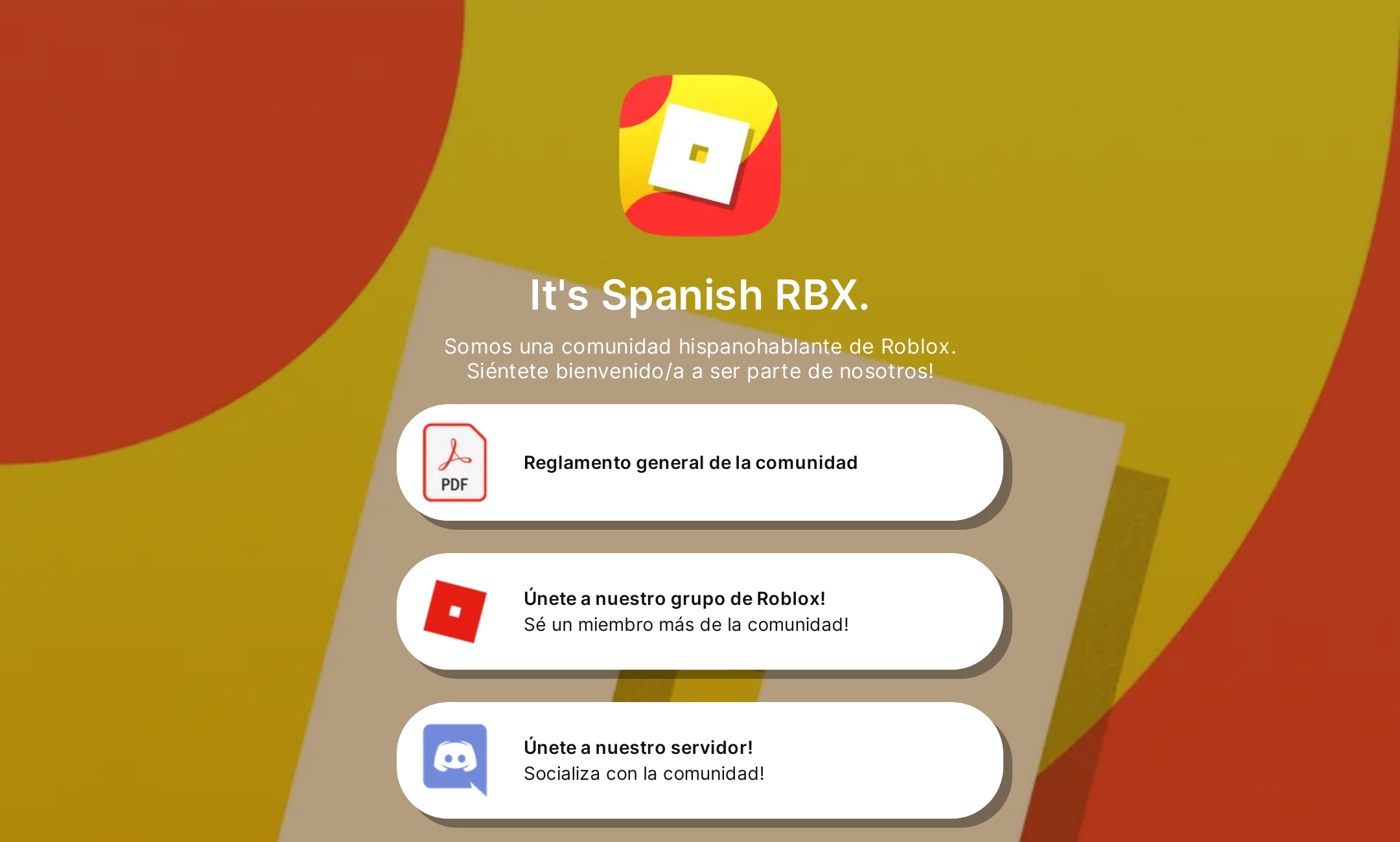It's Spanish RBX.'s Flowpage