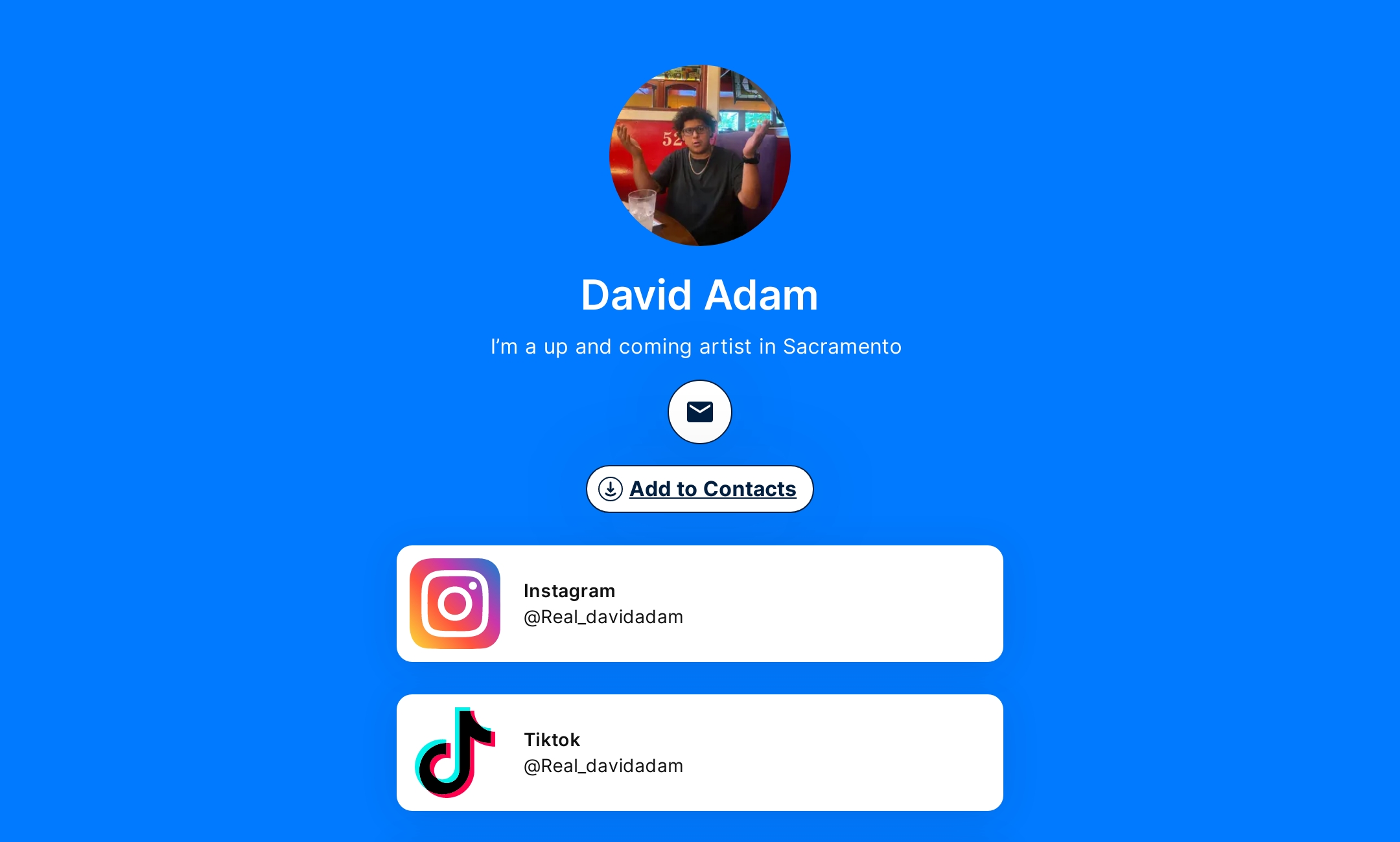 David Adam 's Flowpage