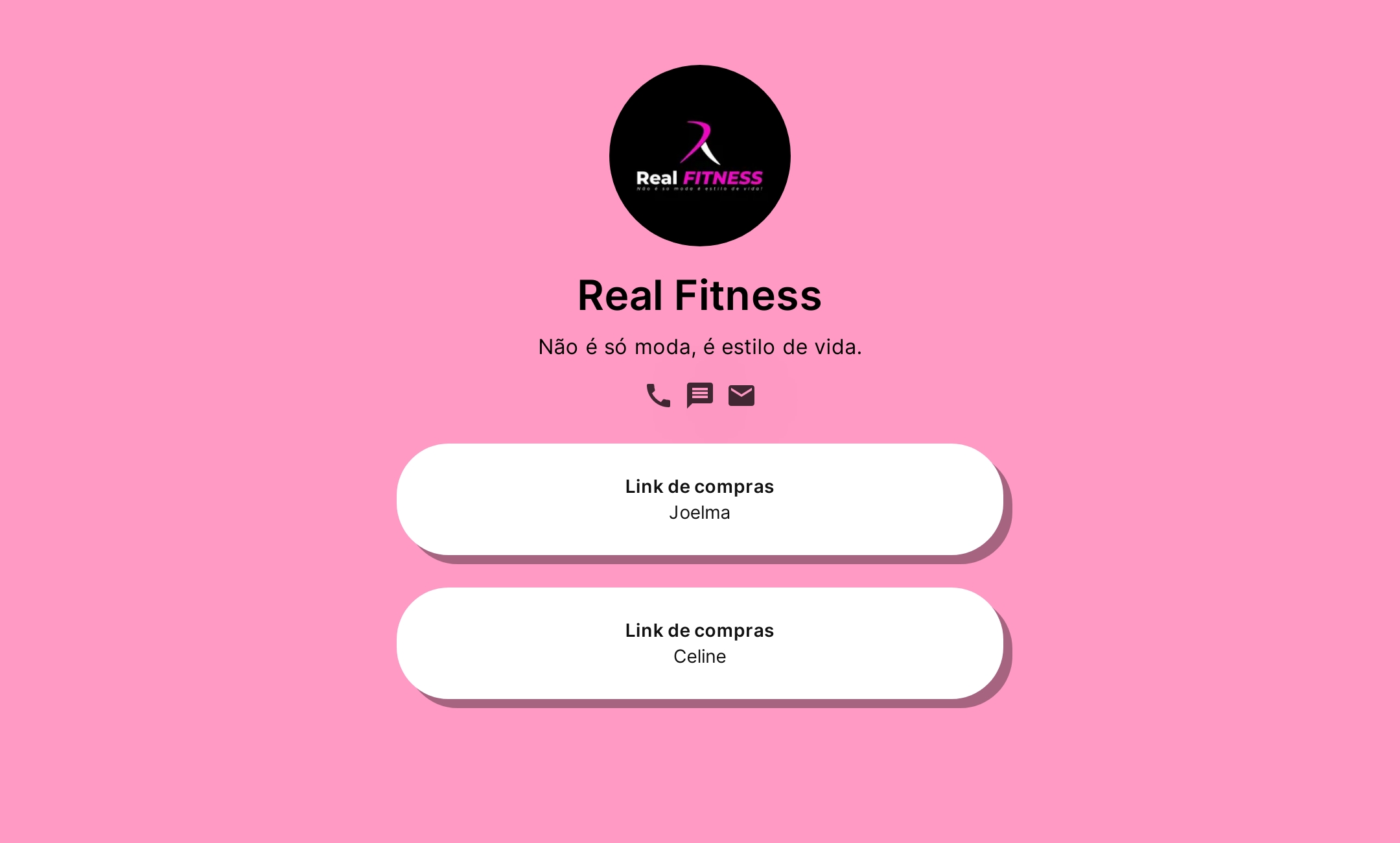 Real Fitness' Flowpage