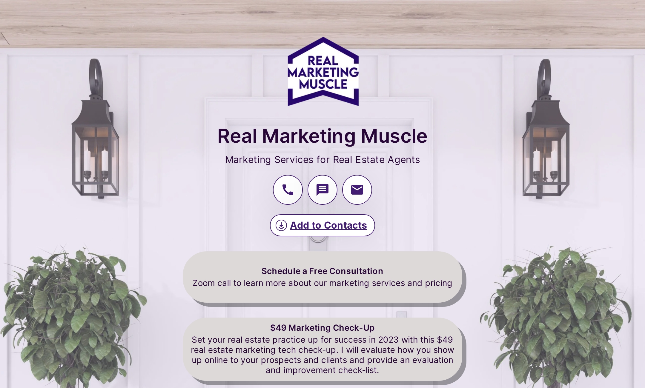 Real Marketing Muscle's Flowpage