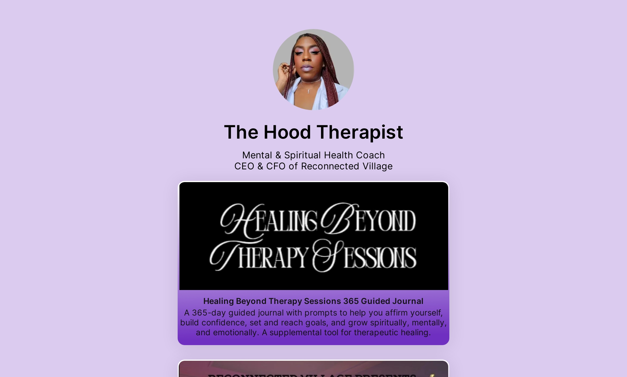 The Hood Therapist's Flowpage