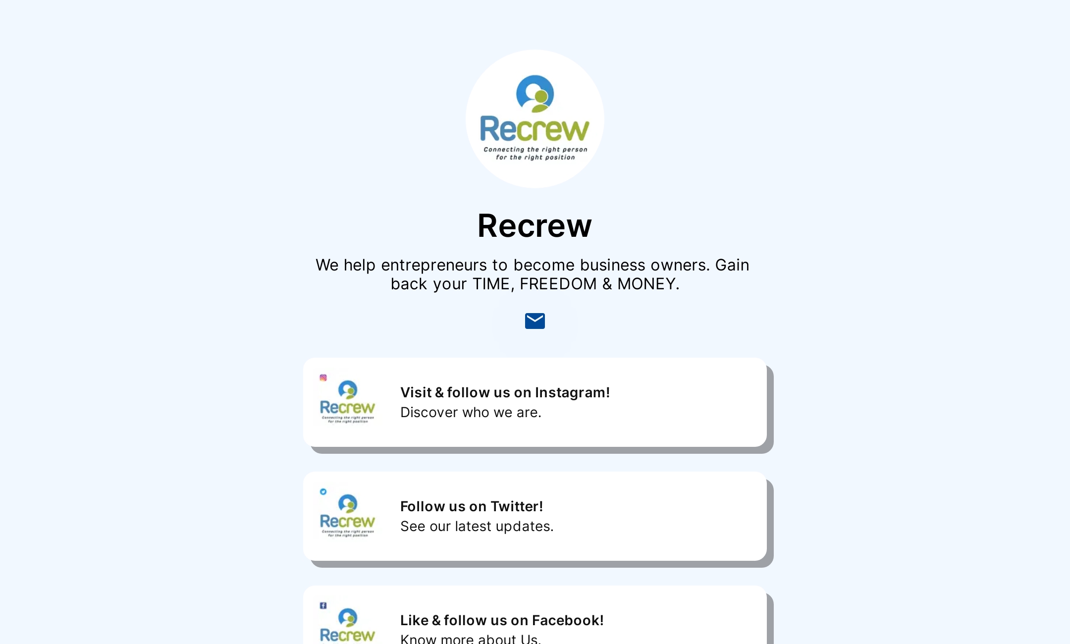 Recrew 's Flowpage