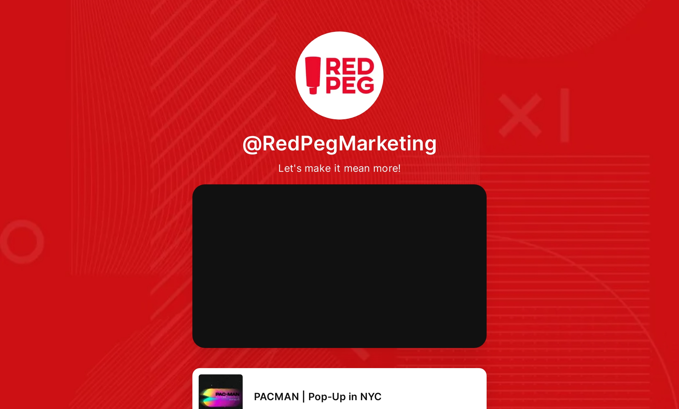 @RedPegMarketing's Flowpage