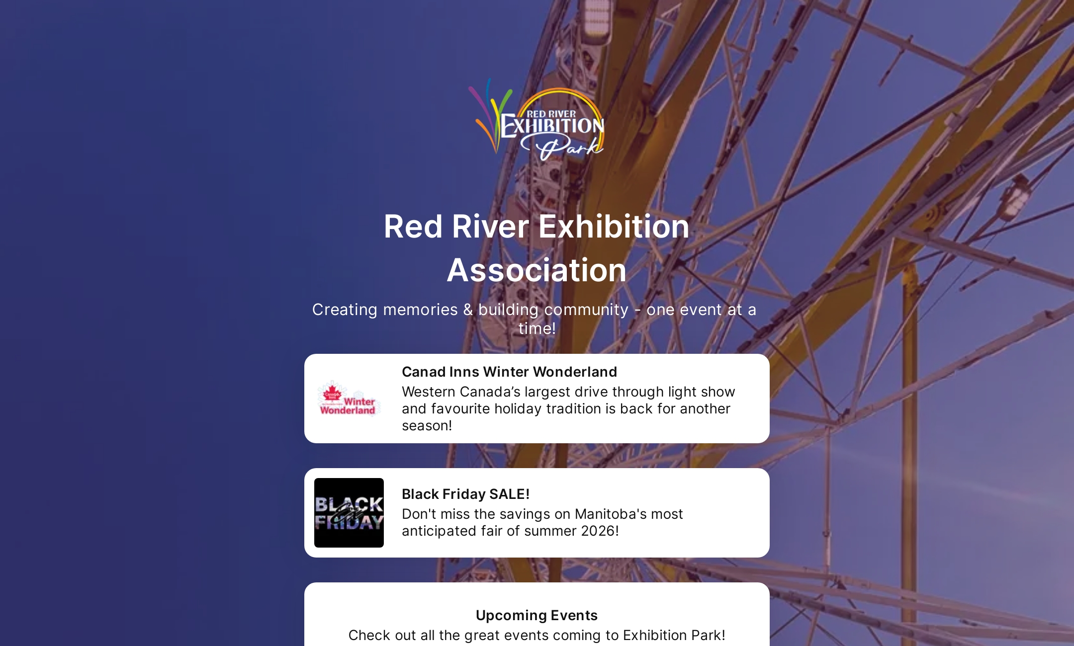 Red River Exhibition Association's Flowpage