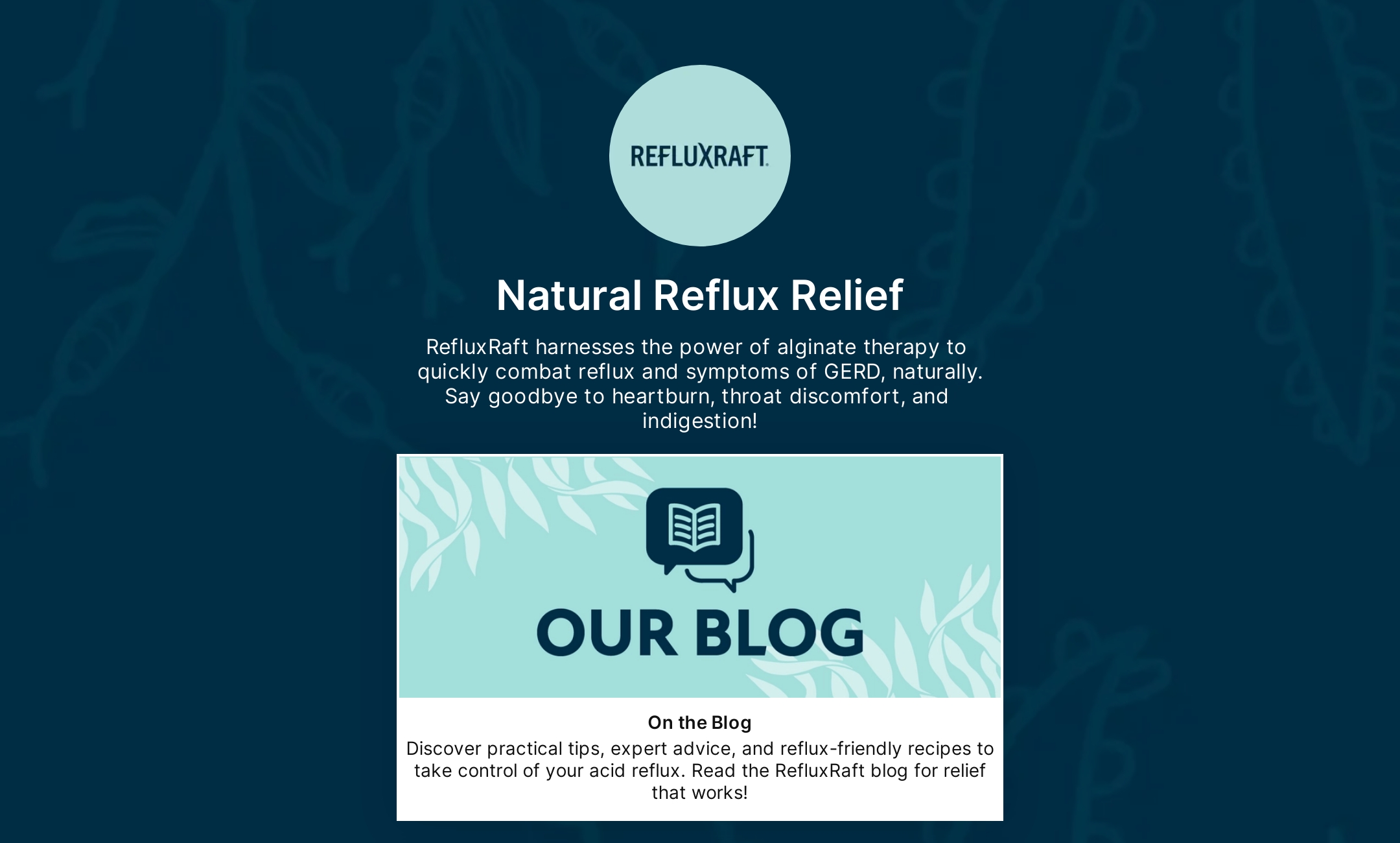 Natural Reflux Relief's Flowpage