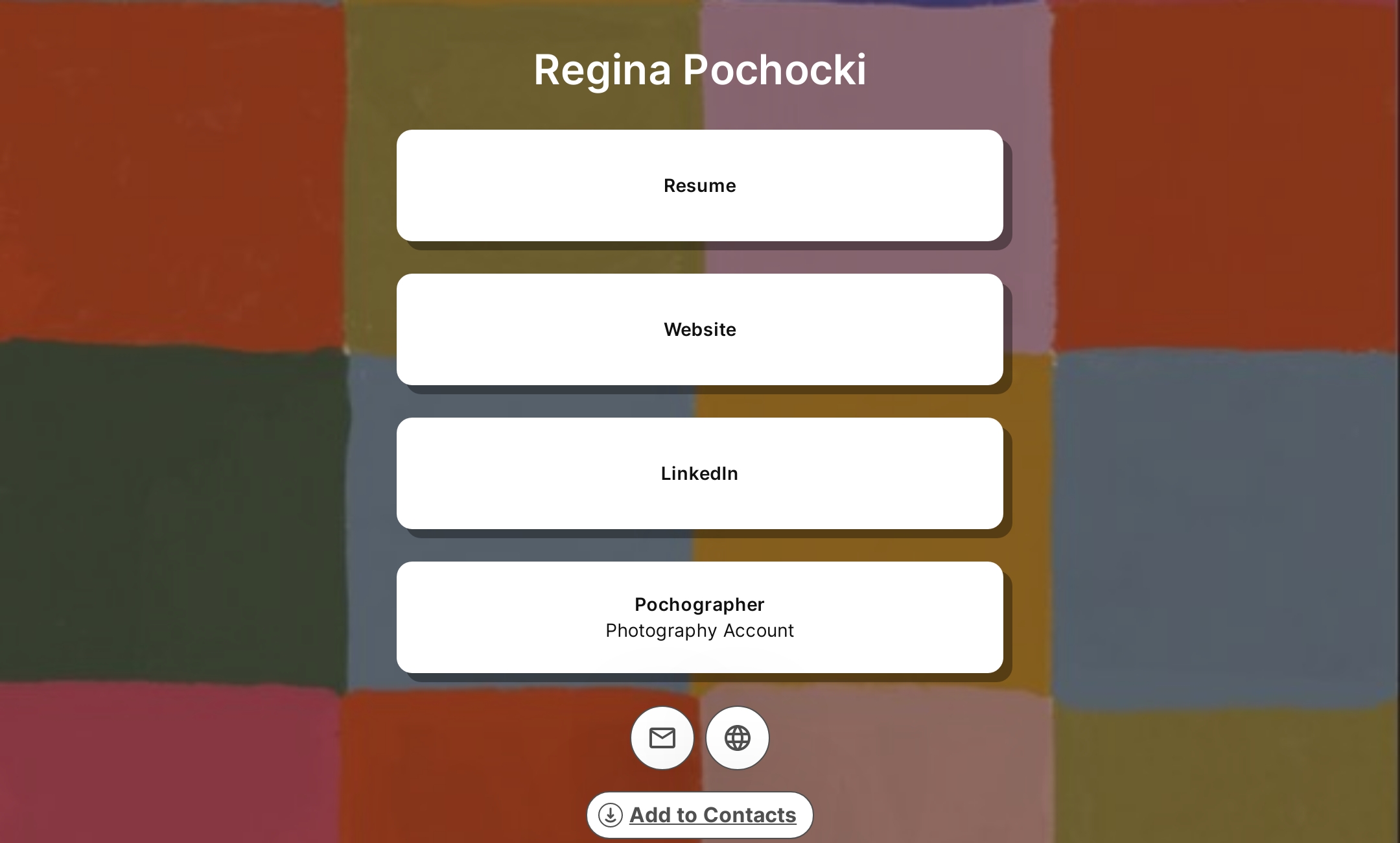 Regina Pochocki's Flowpage
