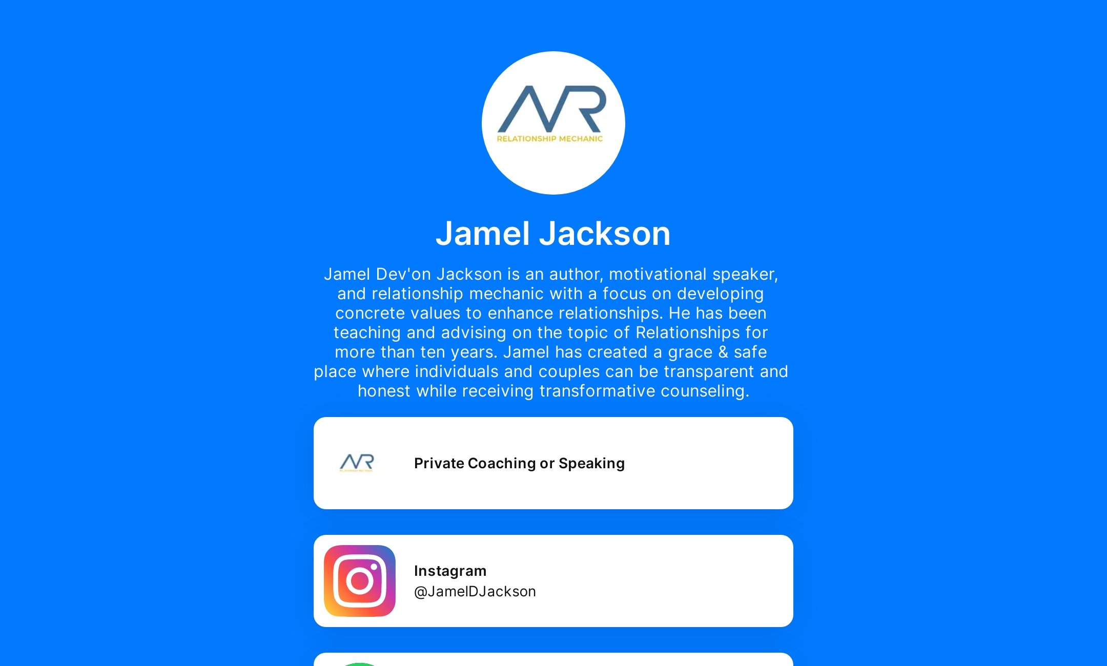 Jamel Jackson's Flowpage