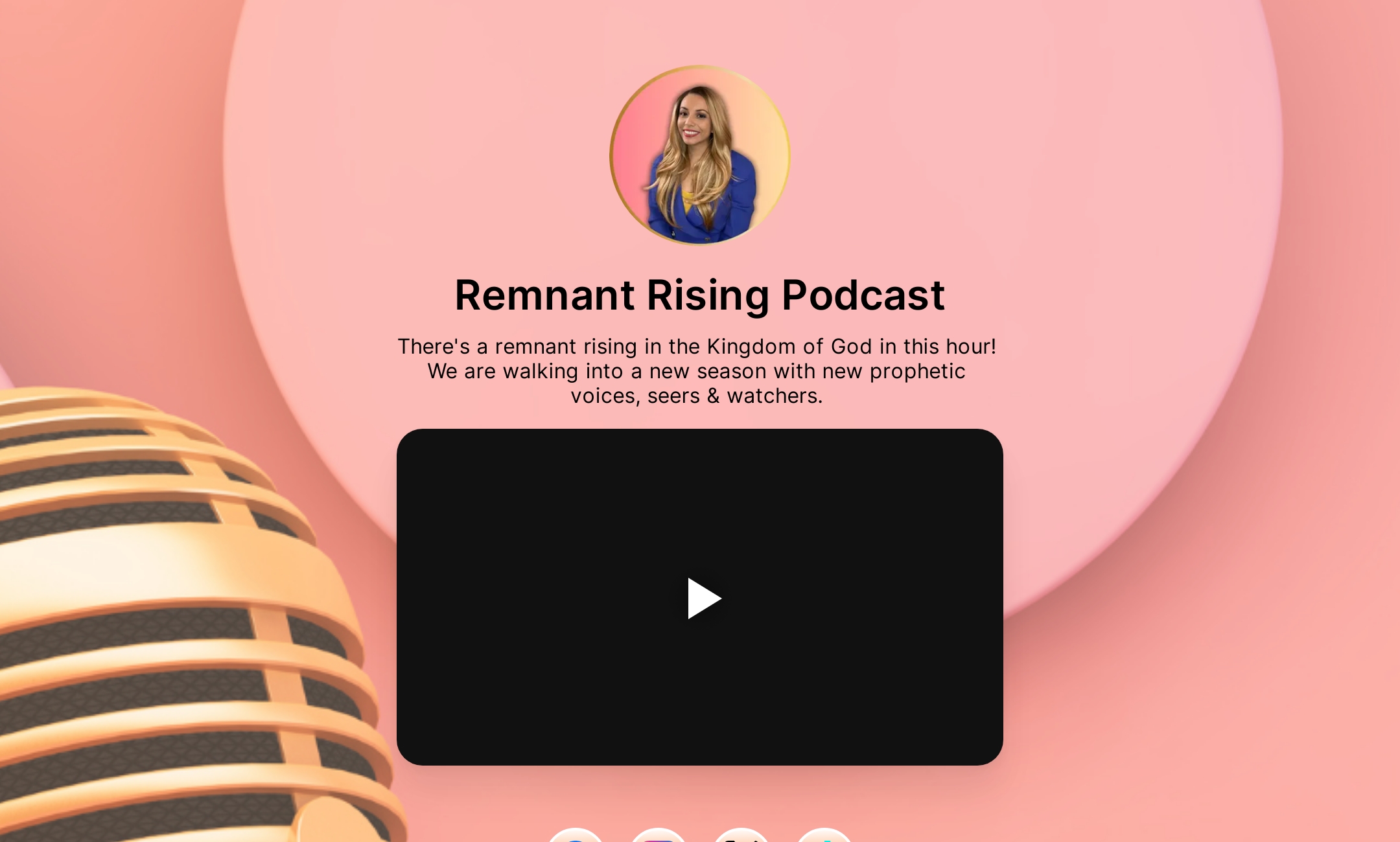 Remnant Rising Podcast's Flowpage