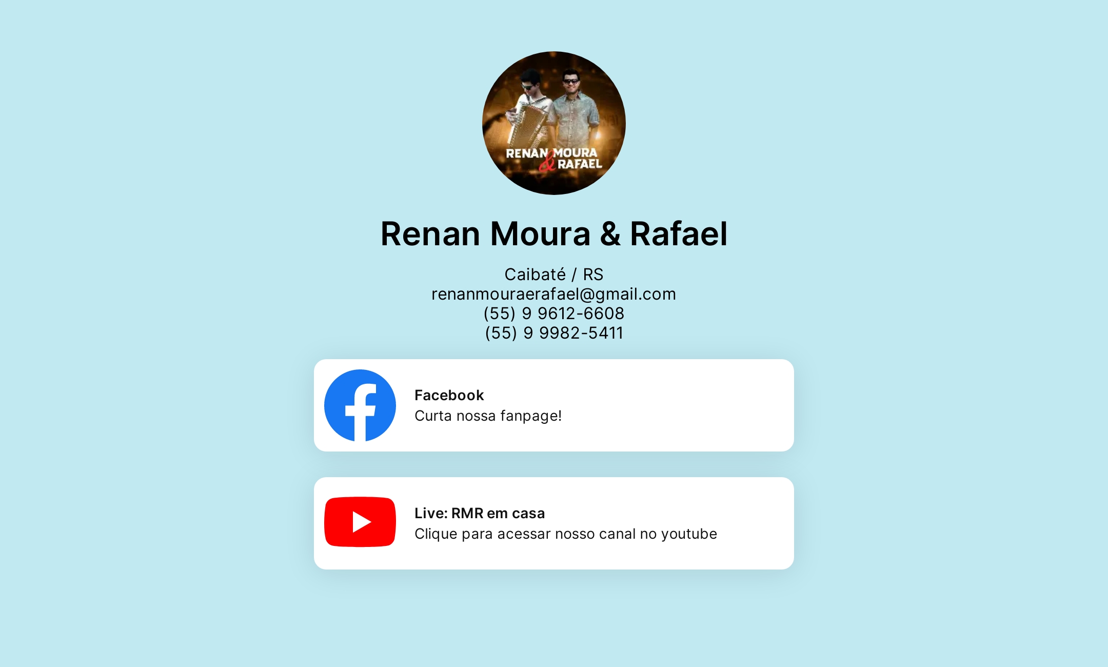 Renan Moura & Rafael's Flowpage