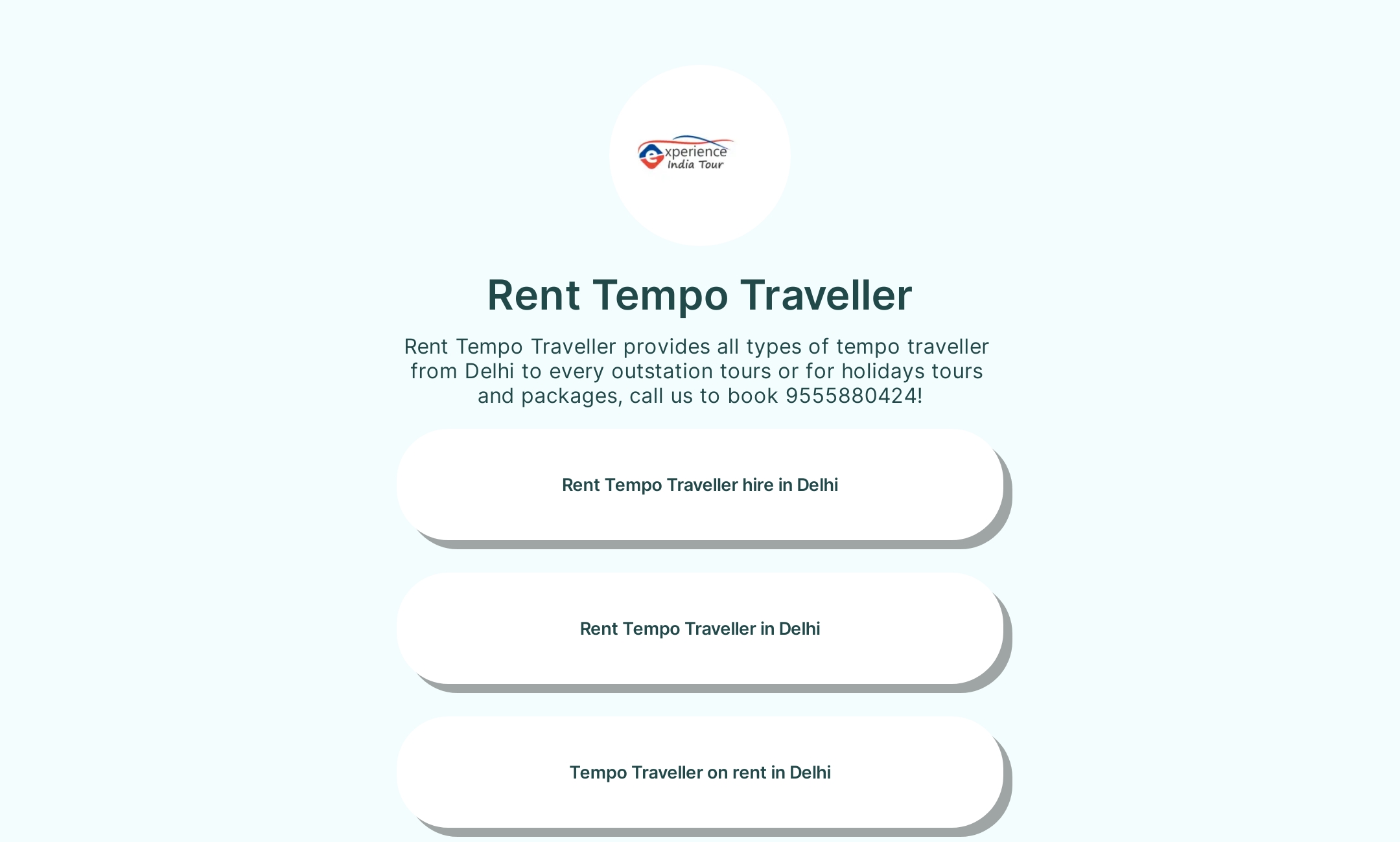 Rent Tempo Traveller's Flowpage