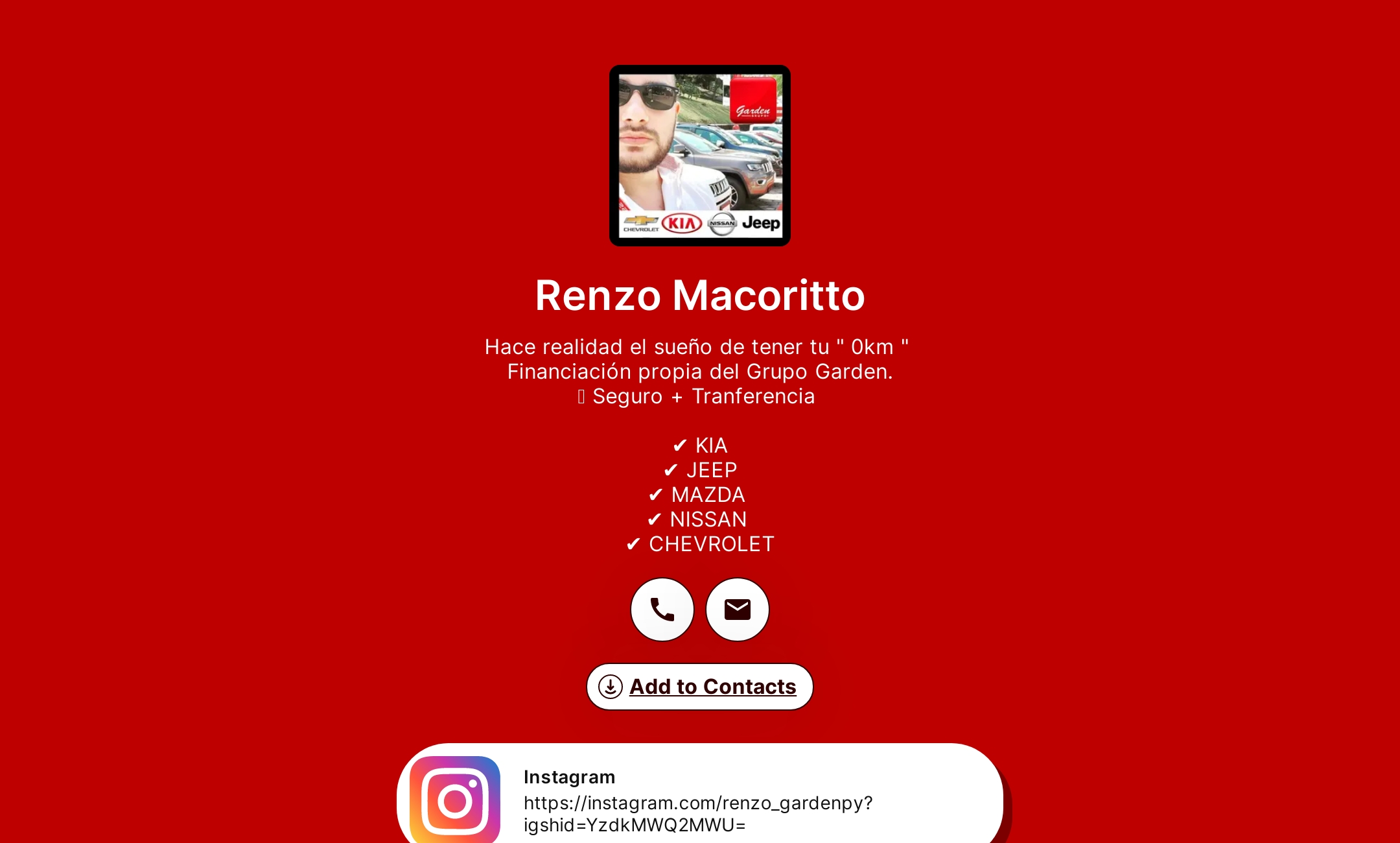 Renzo Macoritto 's Flowpage
