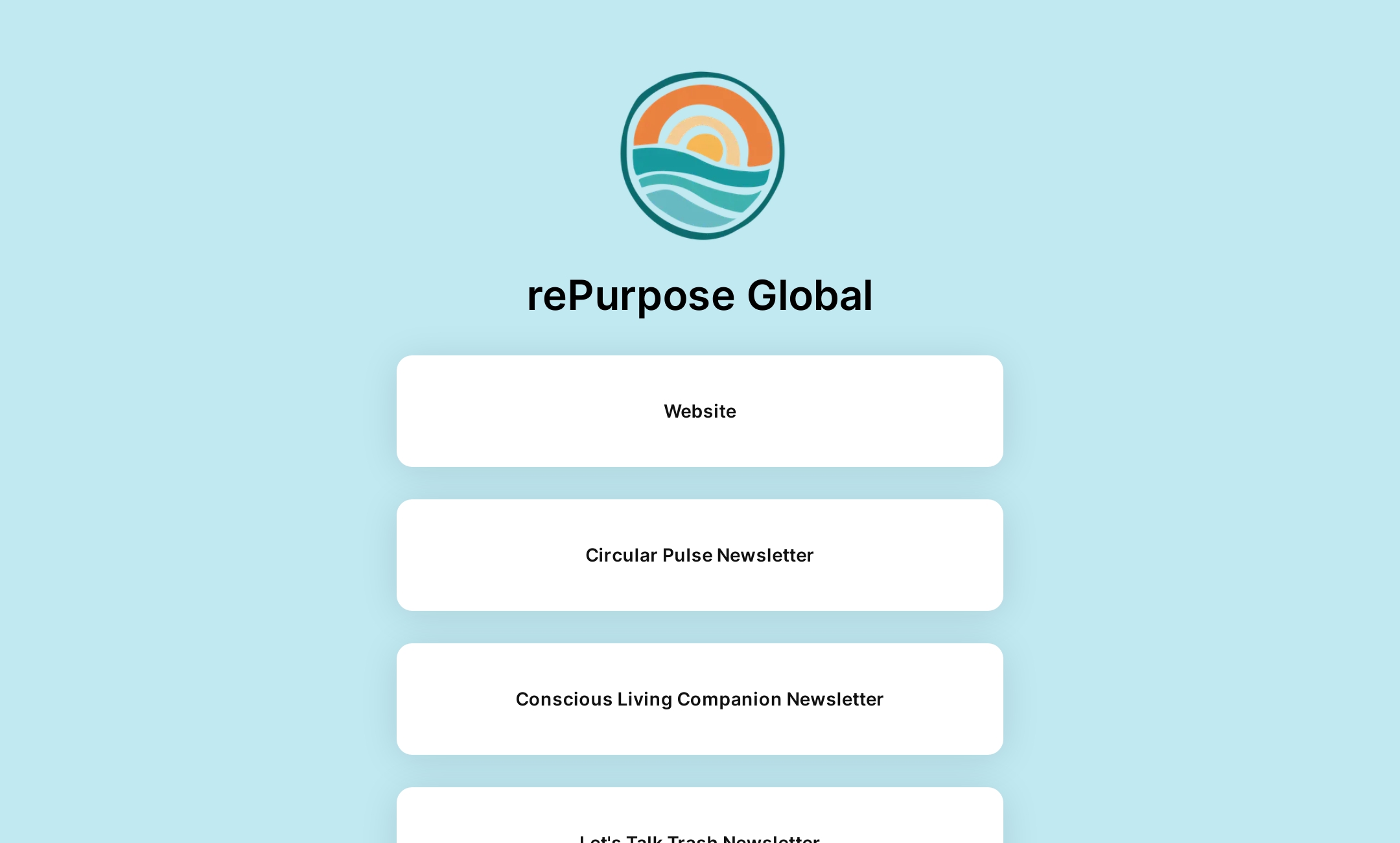 rePurpose Global's Flowpage