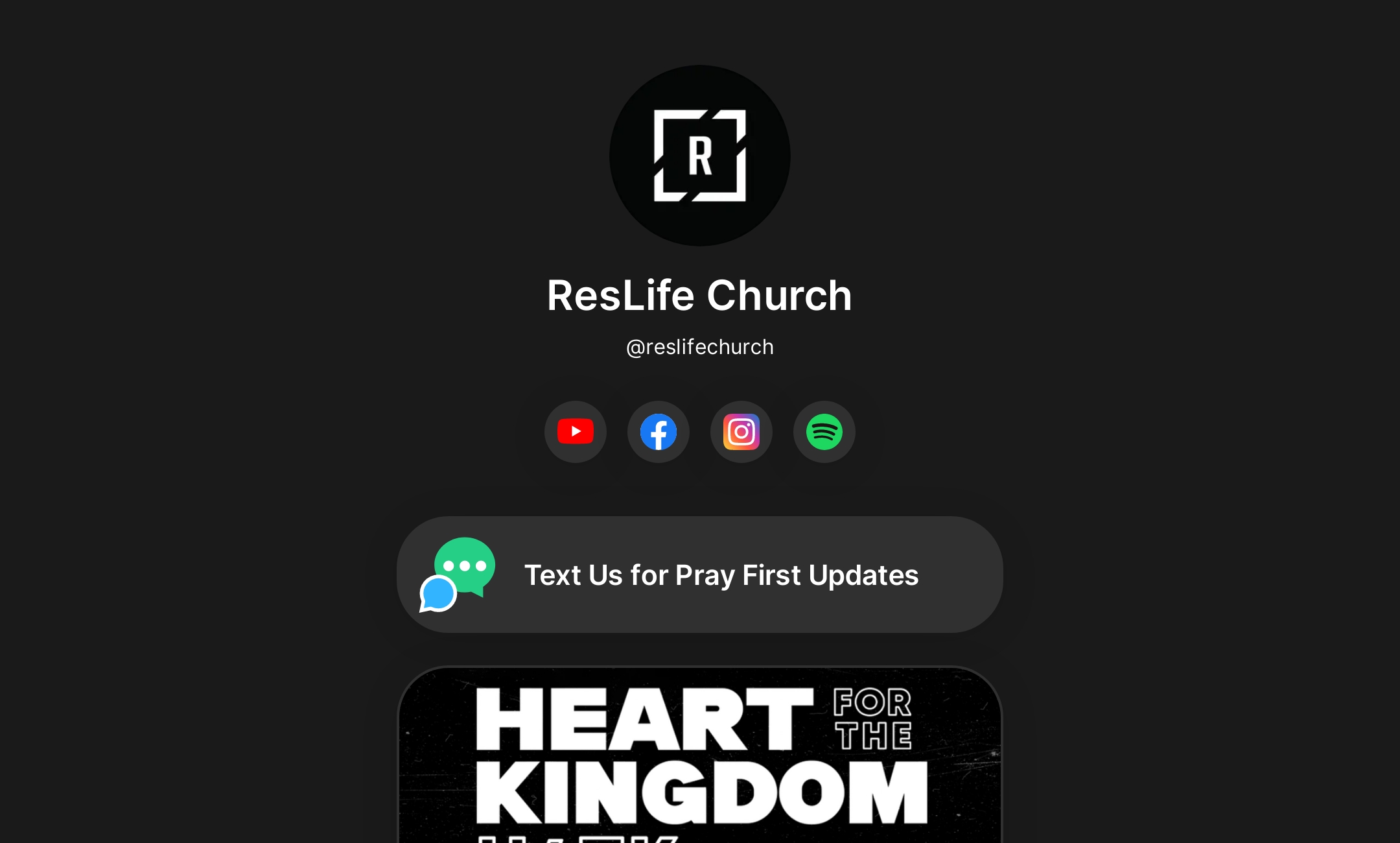 ResLife Church's Flowpage