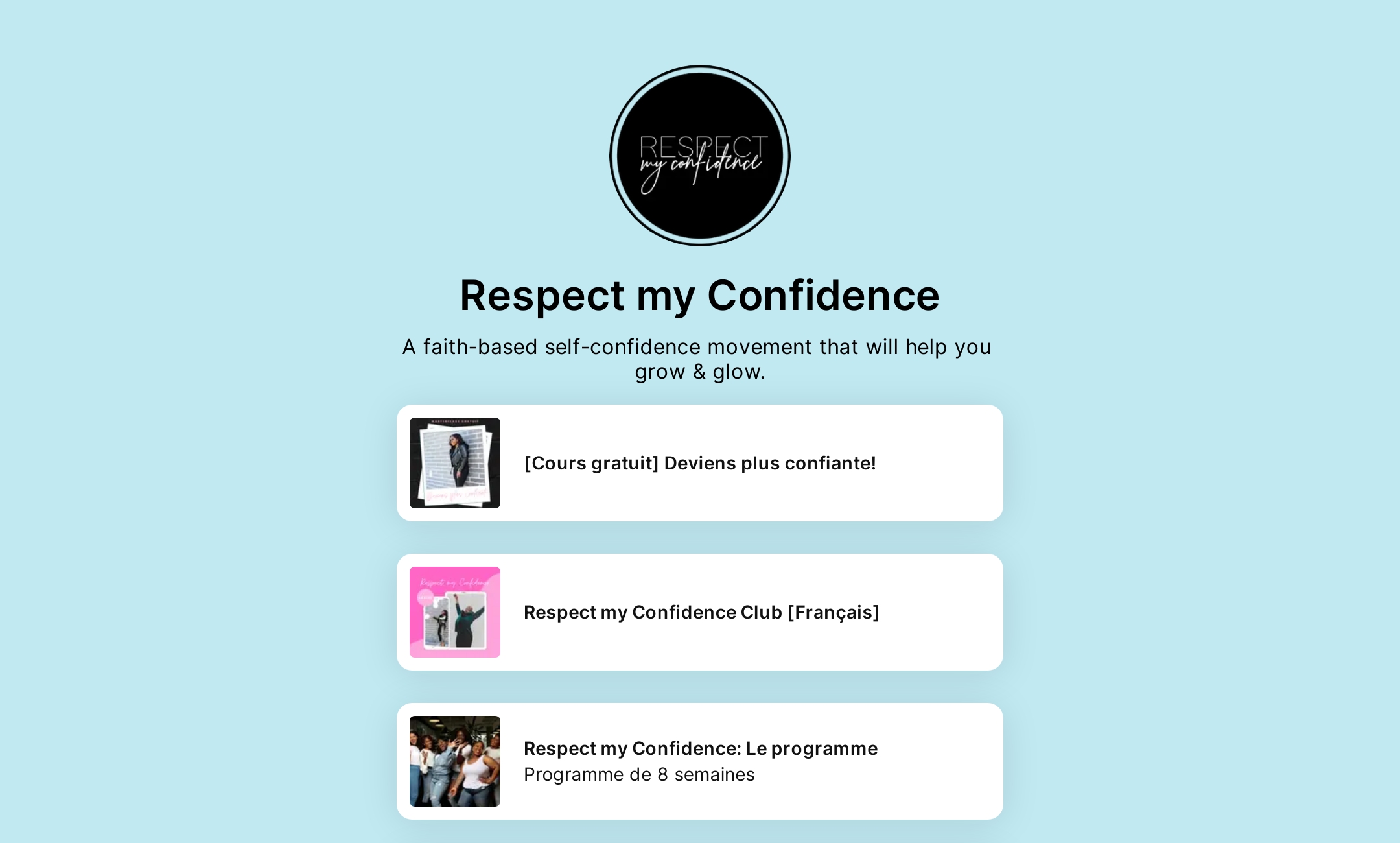 Respect my Confidence's Flowpage