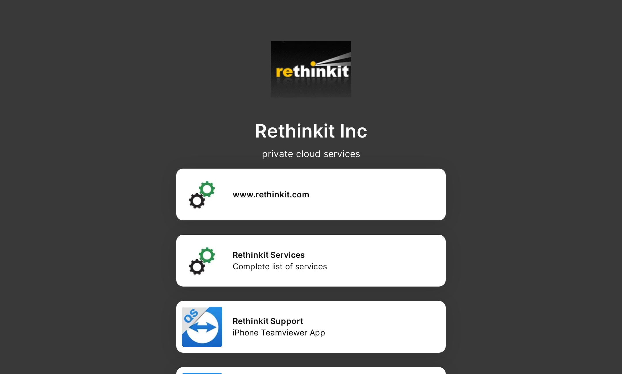 Rethinkit Inc's Flowpage