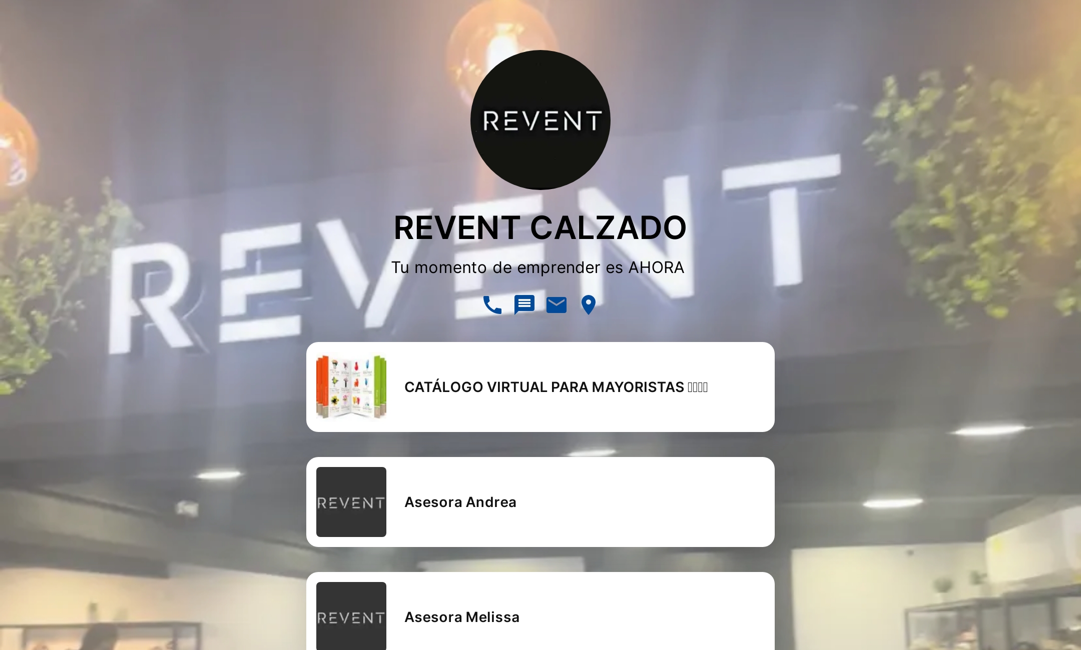 REVENT CALZADO's Flowpage