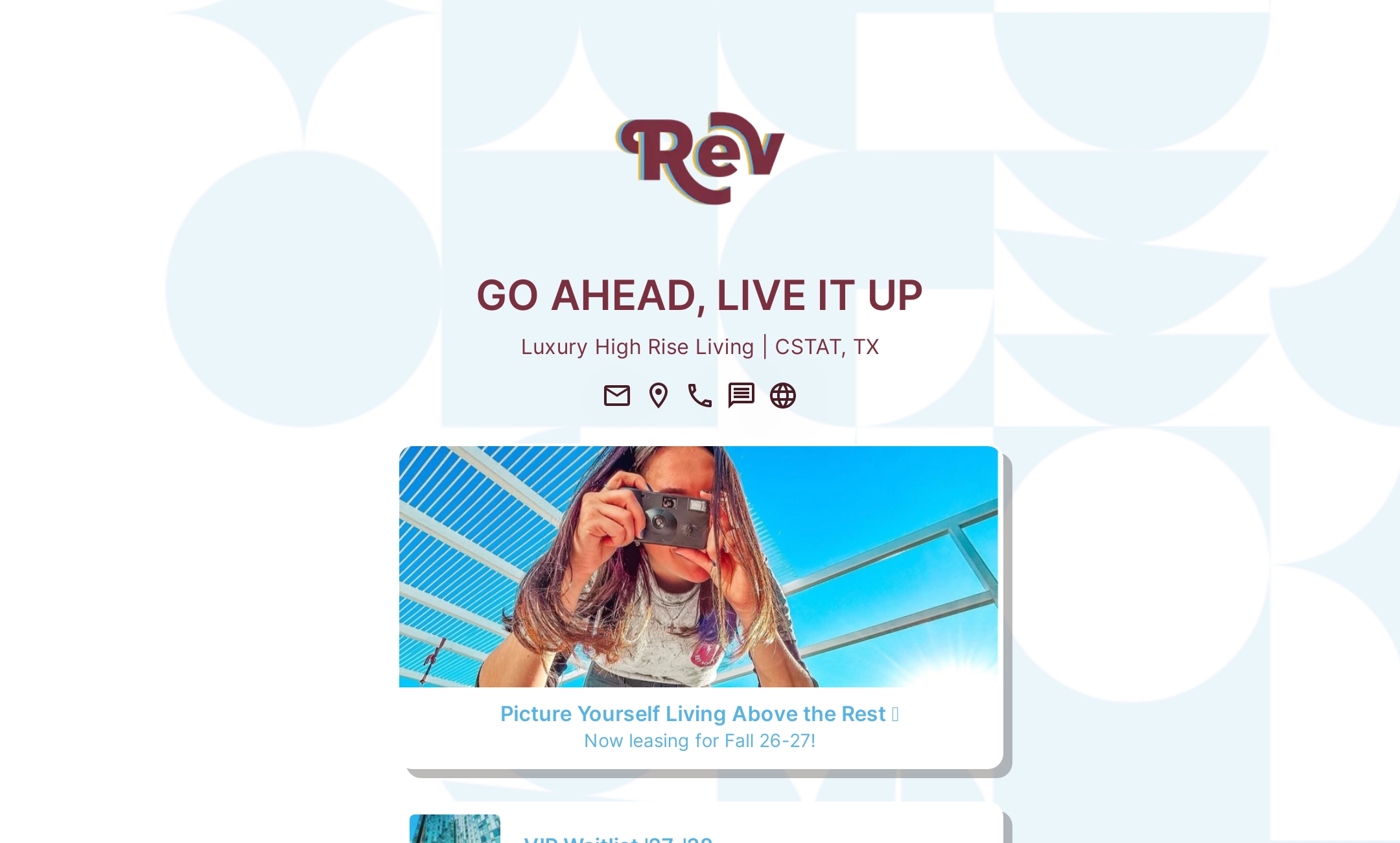 GO AHEAD, LIVE IT UP's Flowpage