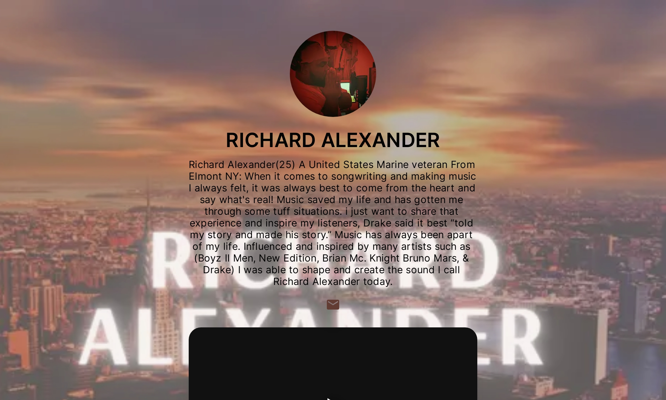 RICHARD ALEXANDER's Flowpage