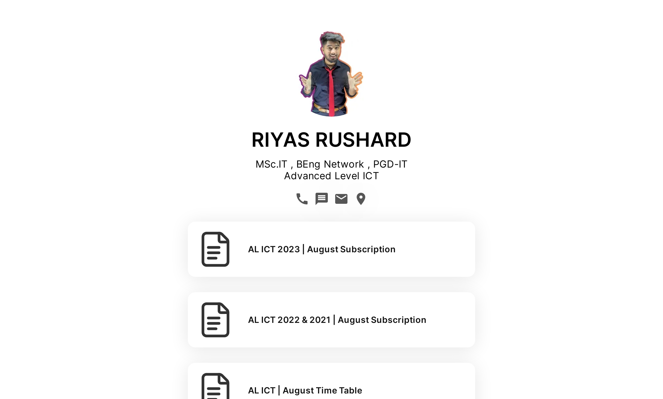 RIYAS RUSHARD's Flowpage