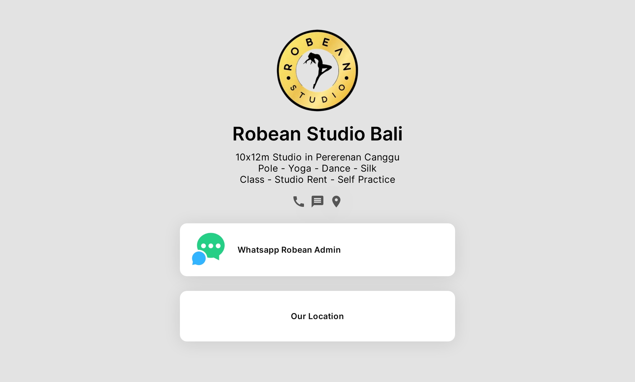 Robean Studio Bali's Flowpage