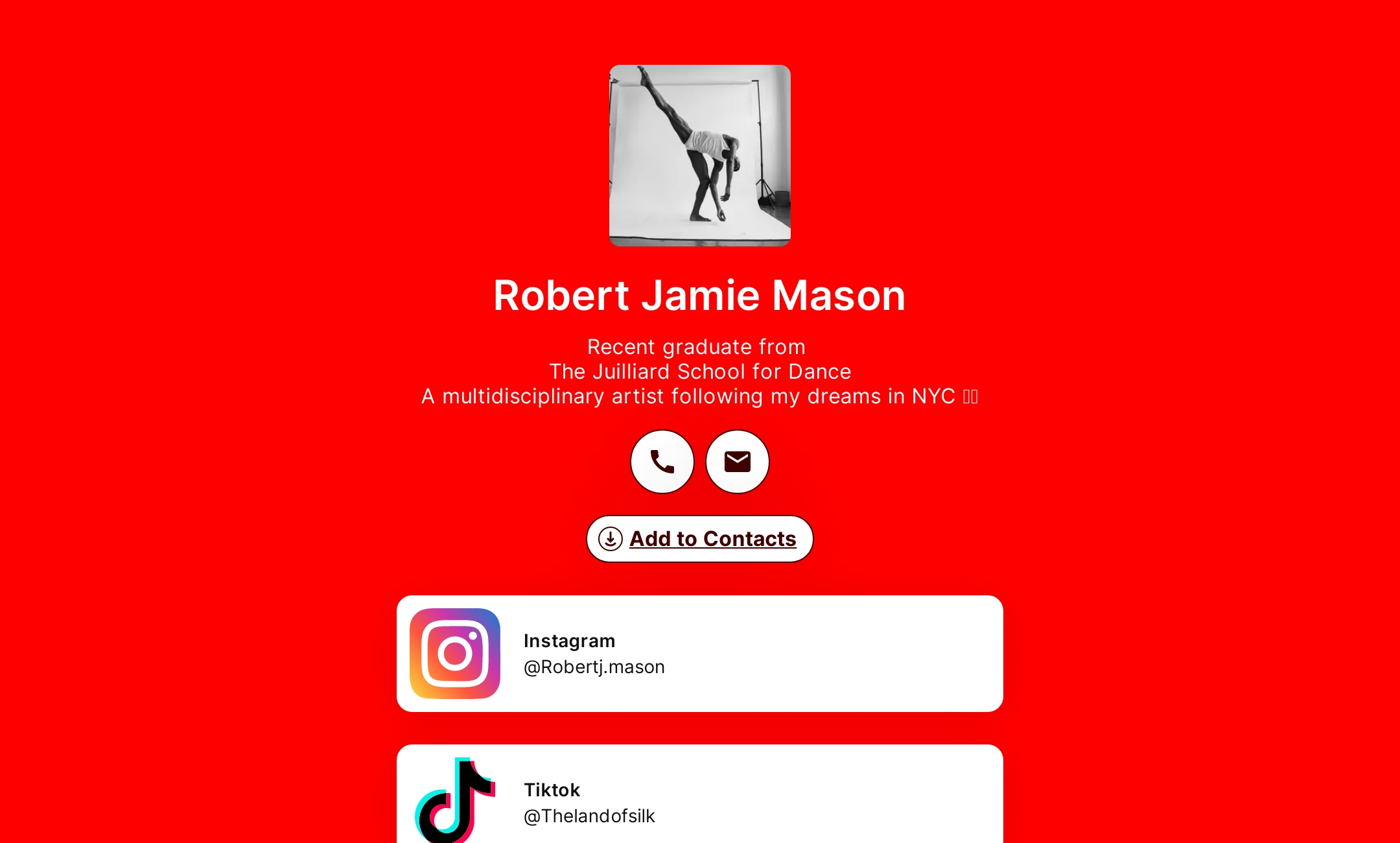 Robert Jamie Mason's Flowpage