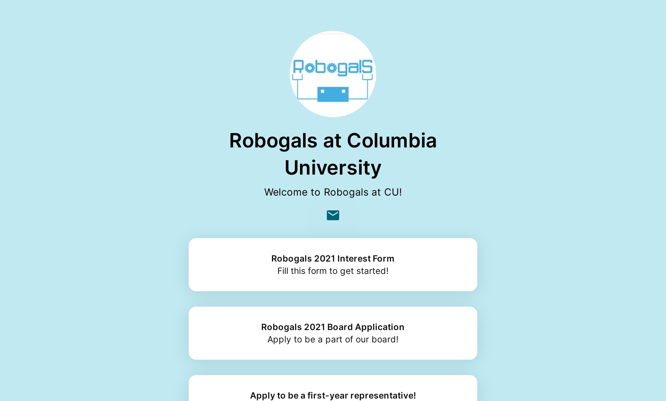 Robogals at Columbia University 's Flowpage