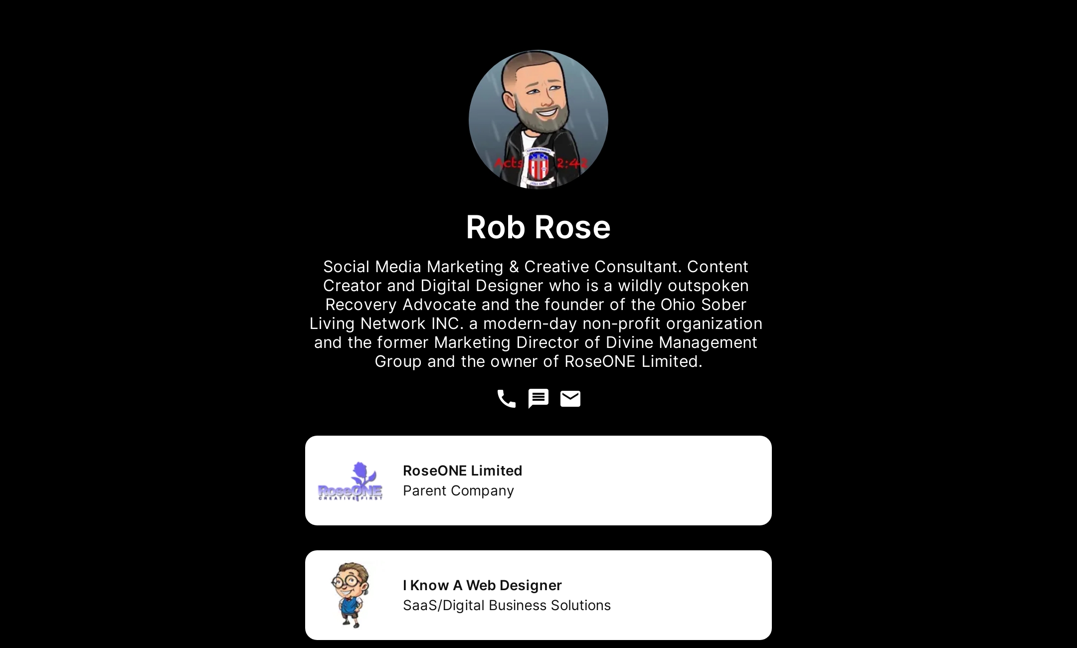 Rob Rose's Flowpage