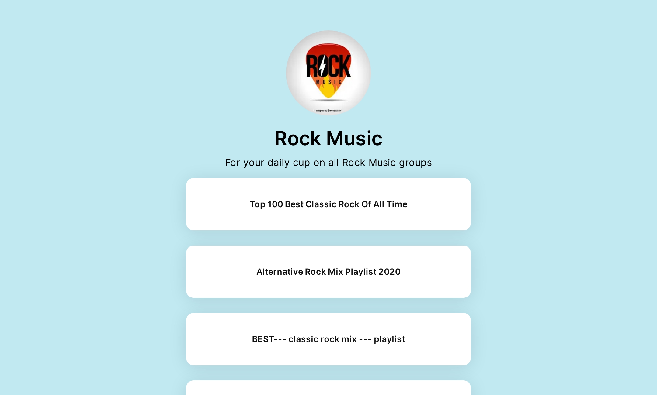 Rock Music's Flowpage