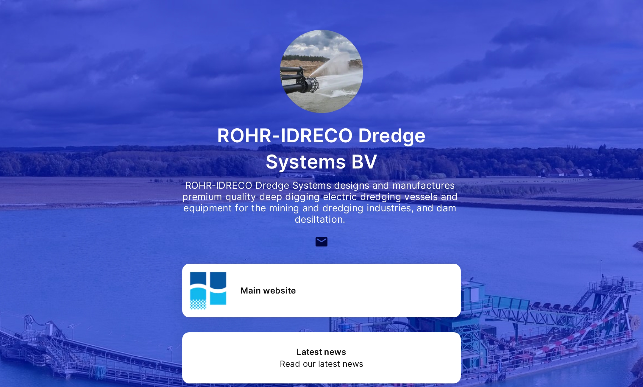 ROHR-IDRECO Dredge Systems BV's Flowpage