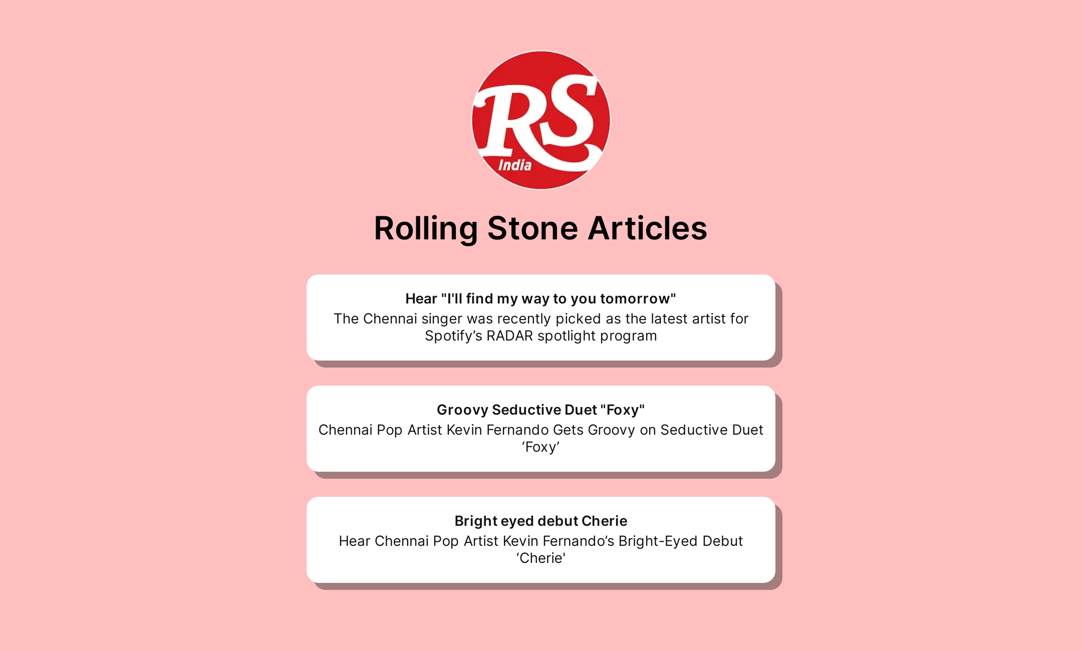 Rolling Stone Articles 's Flowpage