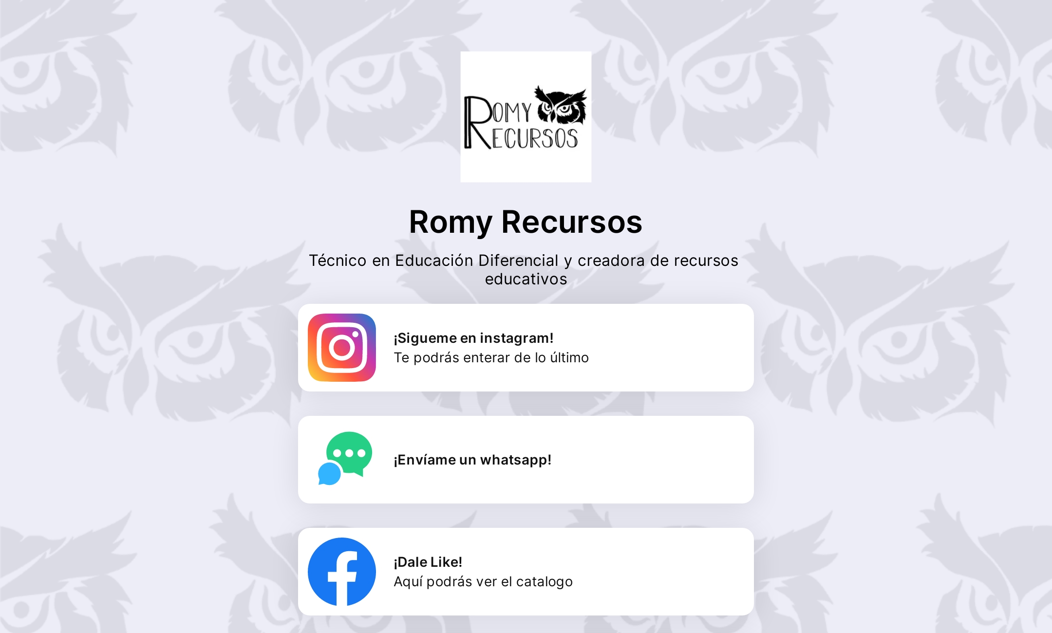Romy Recursos' Flowpage
