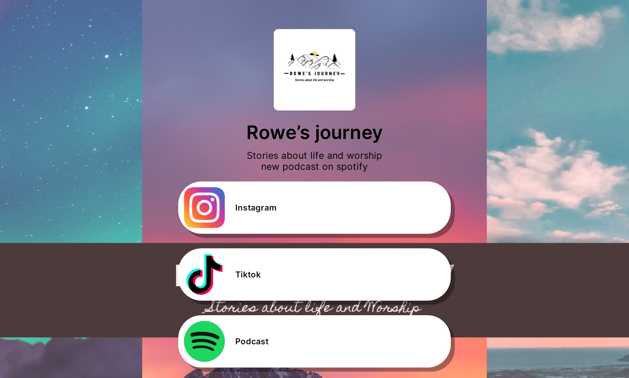 Rowe’s journey's Flowpage