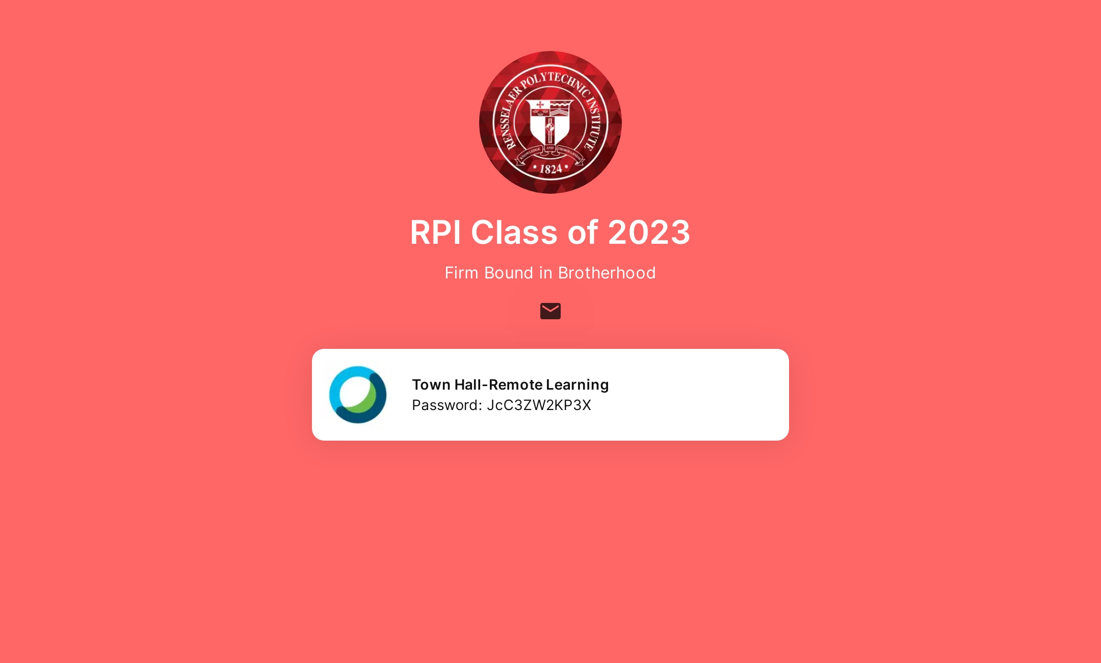 RPI Class of 2023's Flowpage