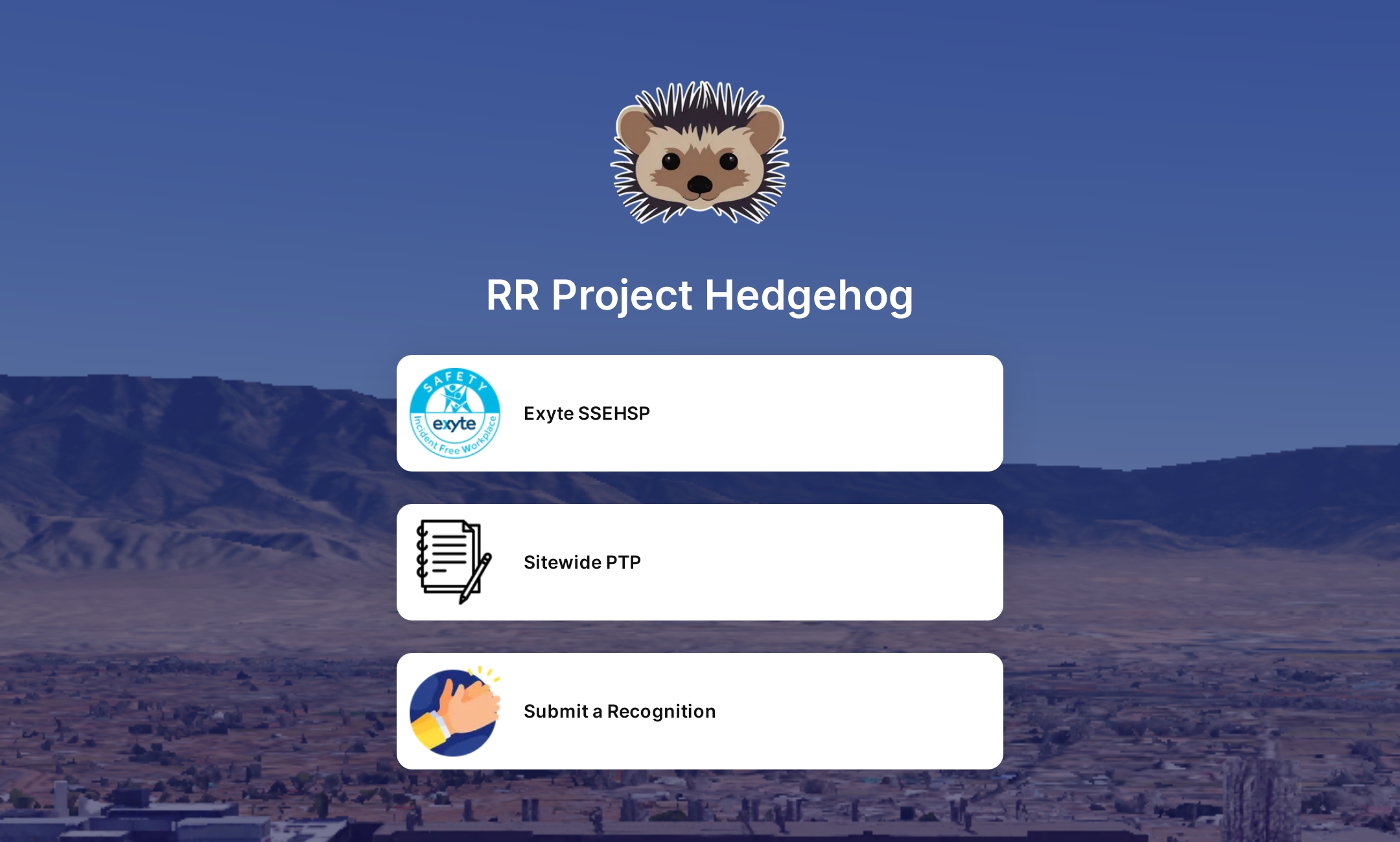 RR Project Hedgehog's Flowpage