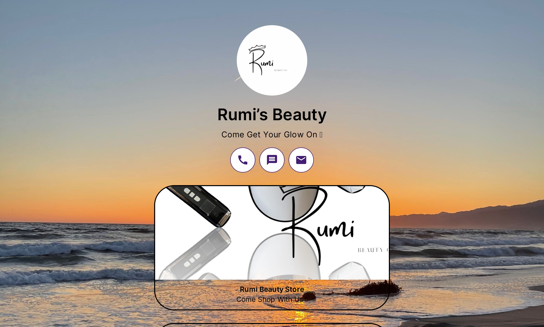 Rumi’s Beauty's Flowpage