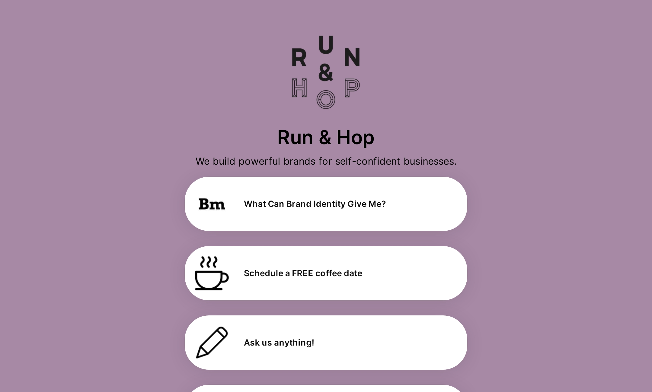 Run & Hop's Flowpage