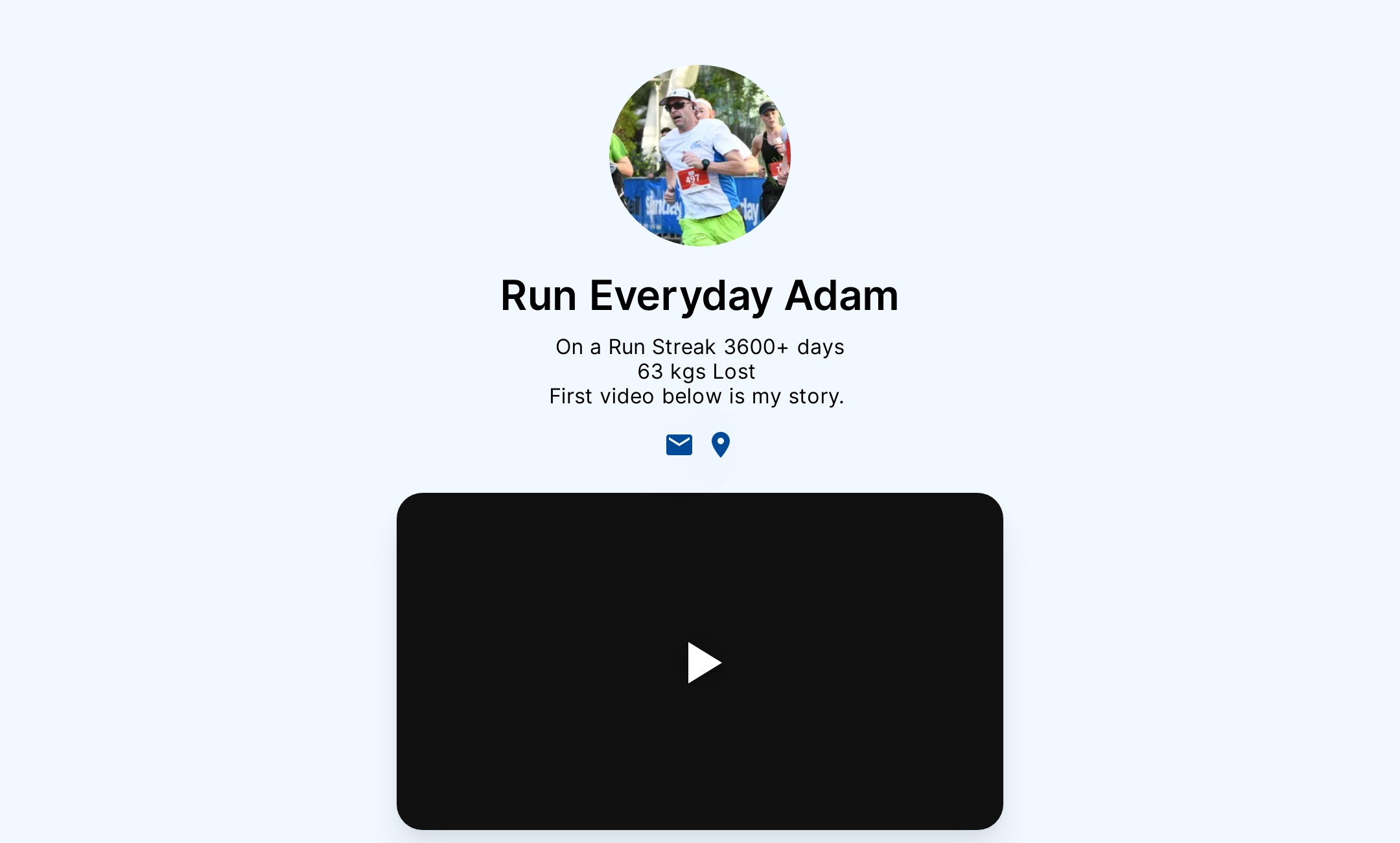 Run Everyday Adam's Flowpage