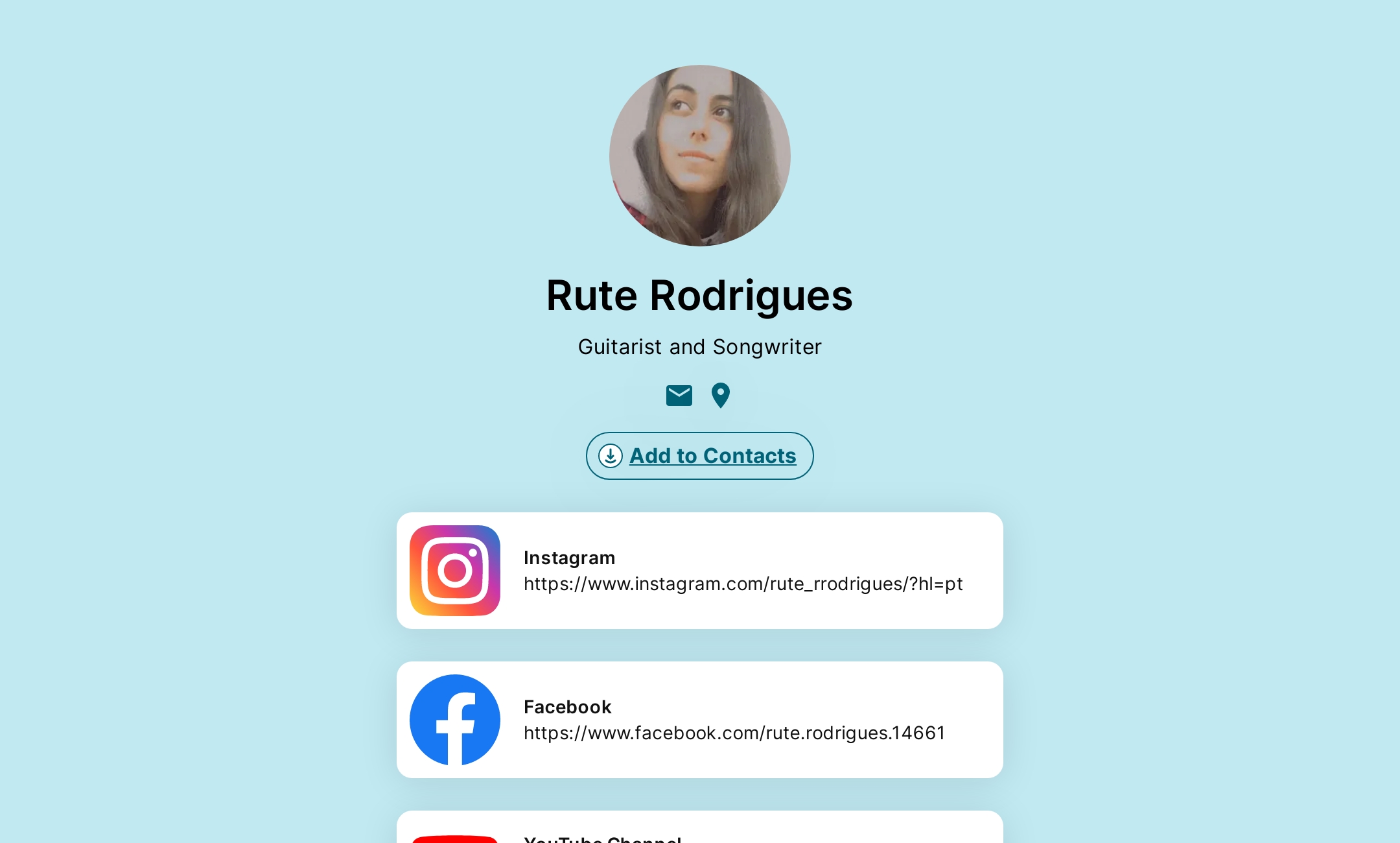 Rute Rodrigues' Flowpage