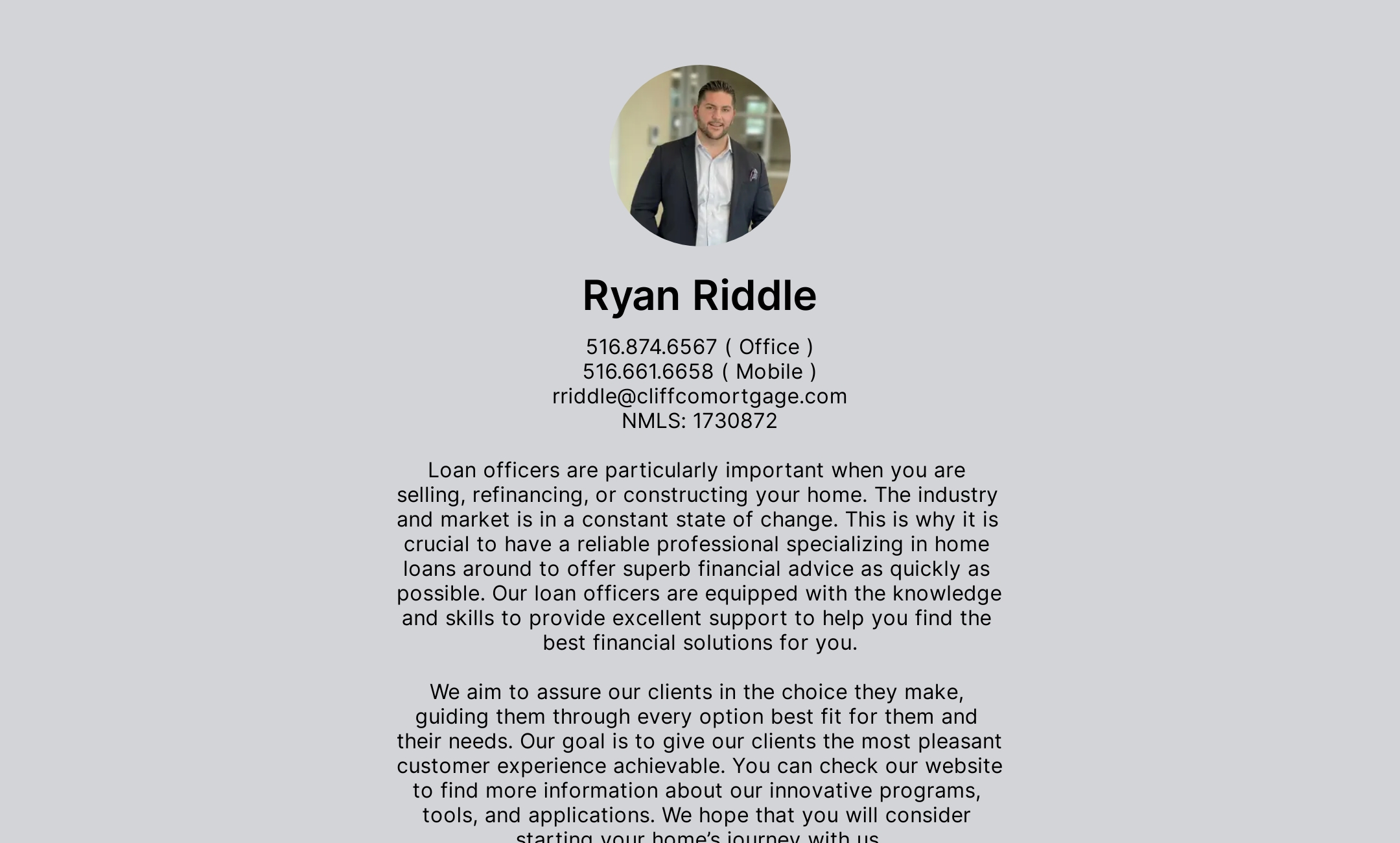 Ryan Riddle's Flowpage
