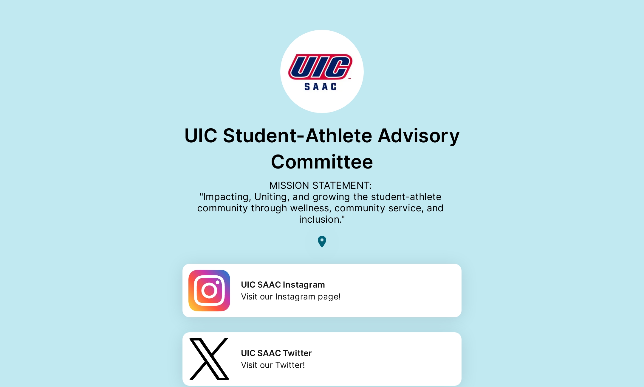 UIC Student-Athlete Advisory Committee's Flowpage