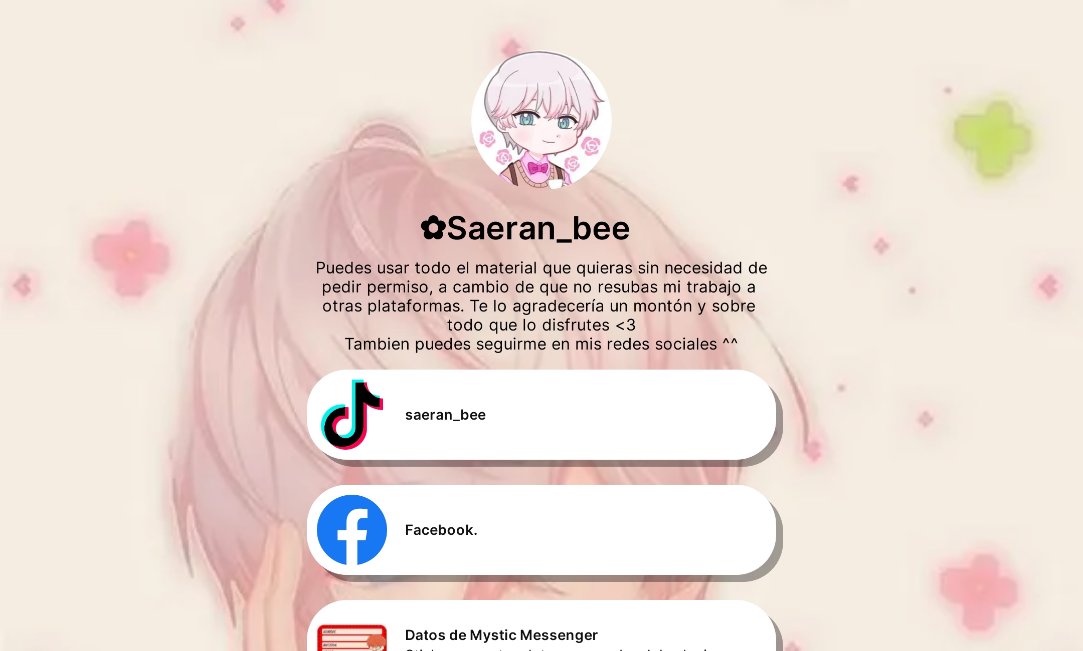 Saeran_bee🎕's Flowpage