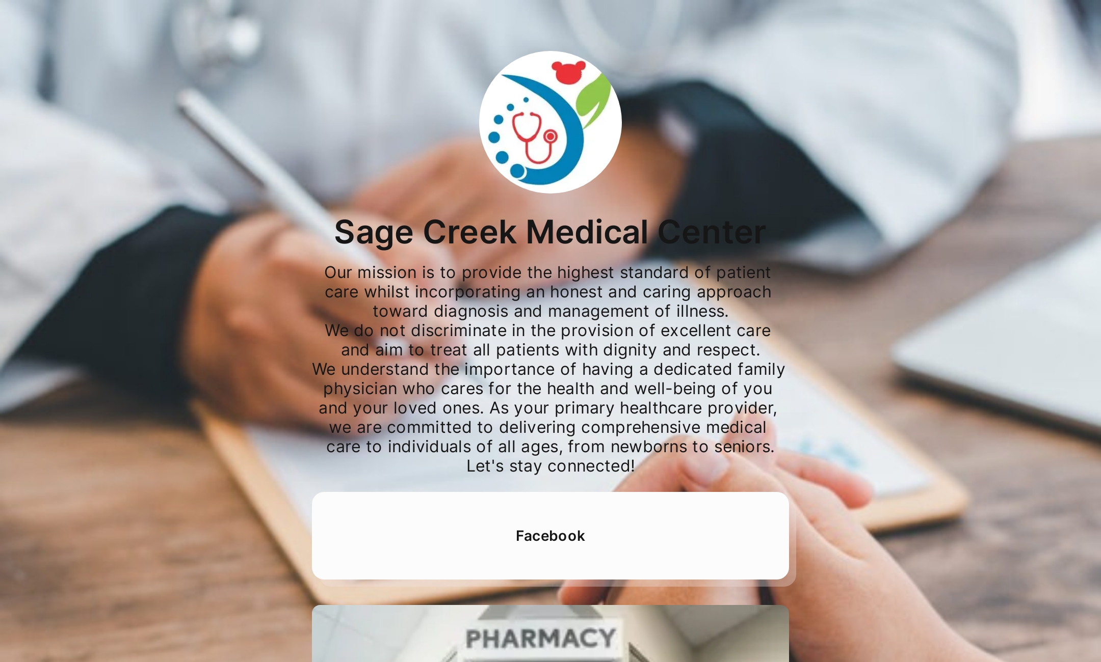 Sage Creek Medical Center's Flowpage