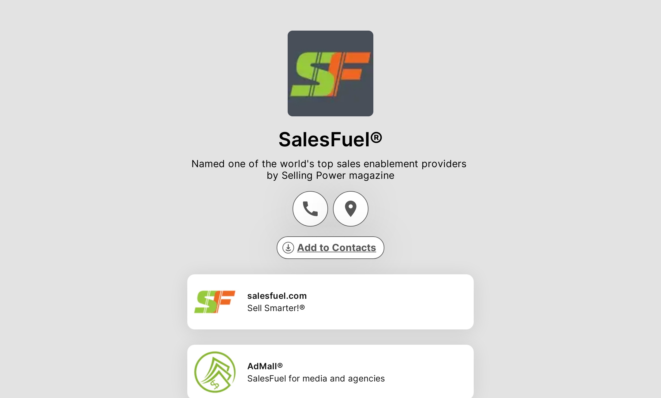 SalesFuel®'s Flowpage