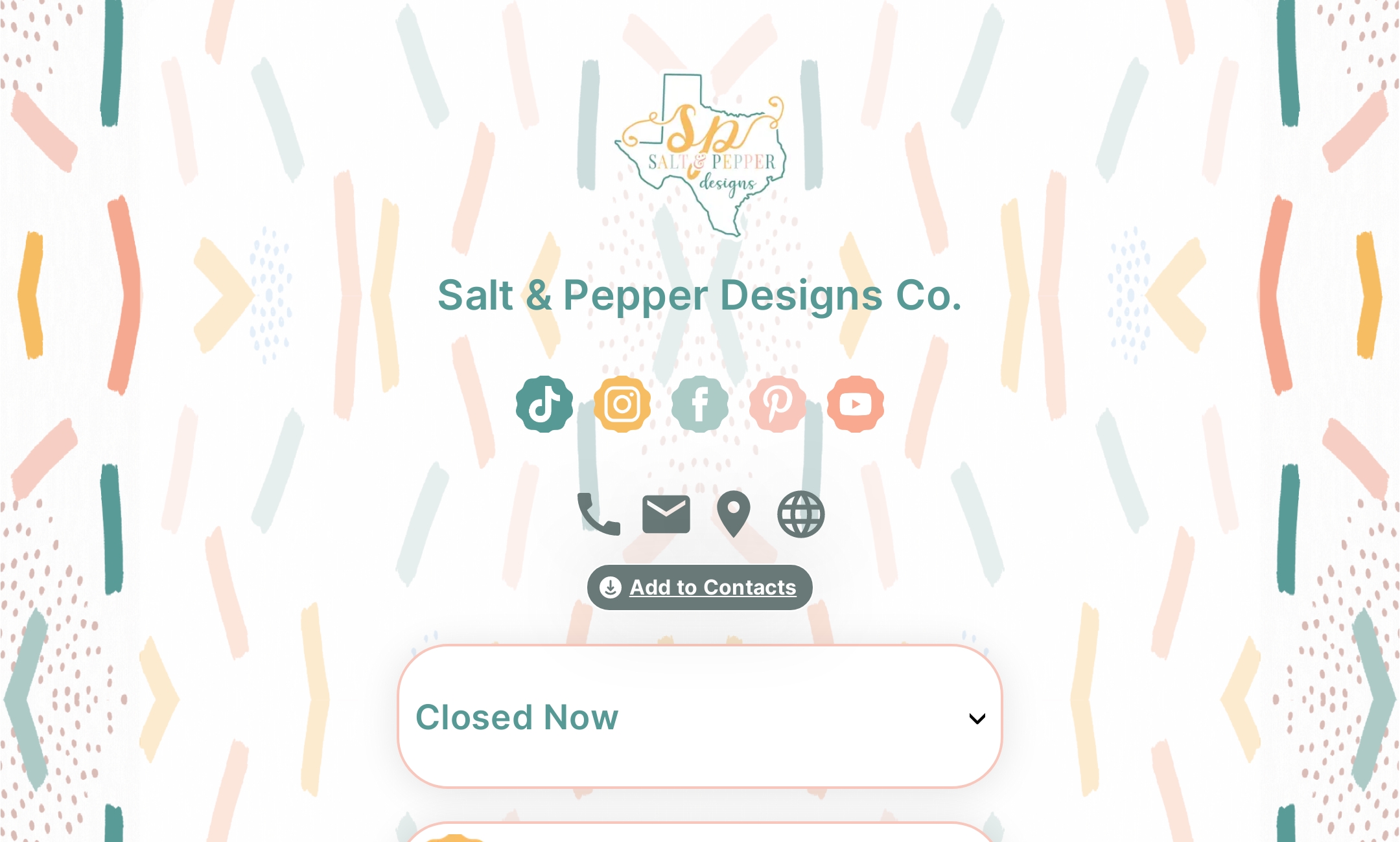 Salt & Pepper Designs Co.'s Flowpage