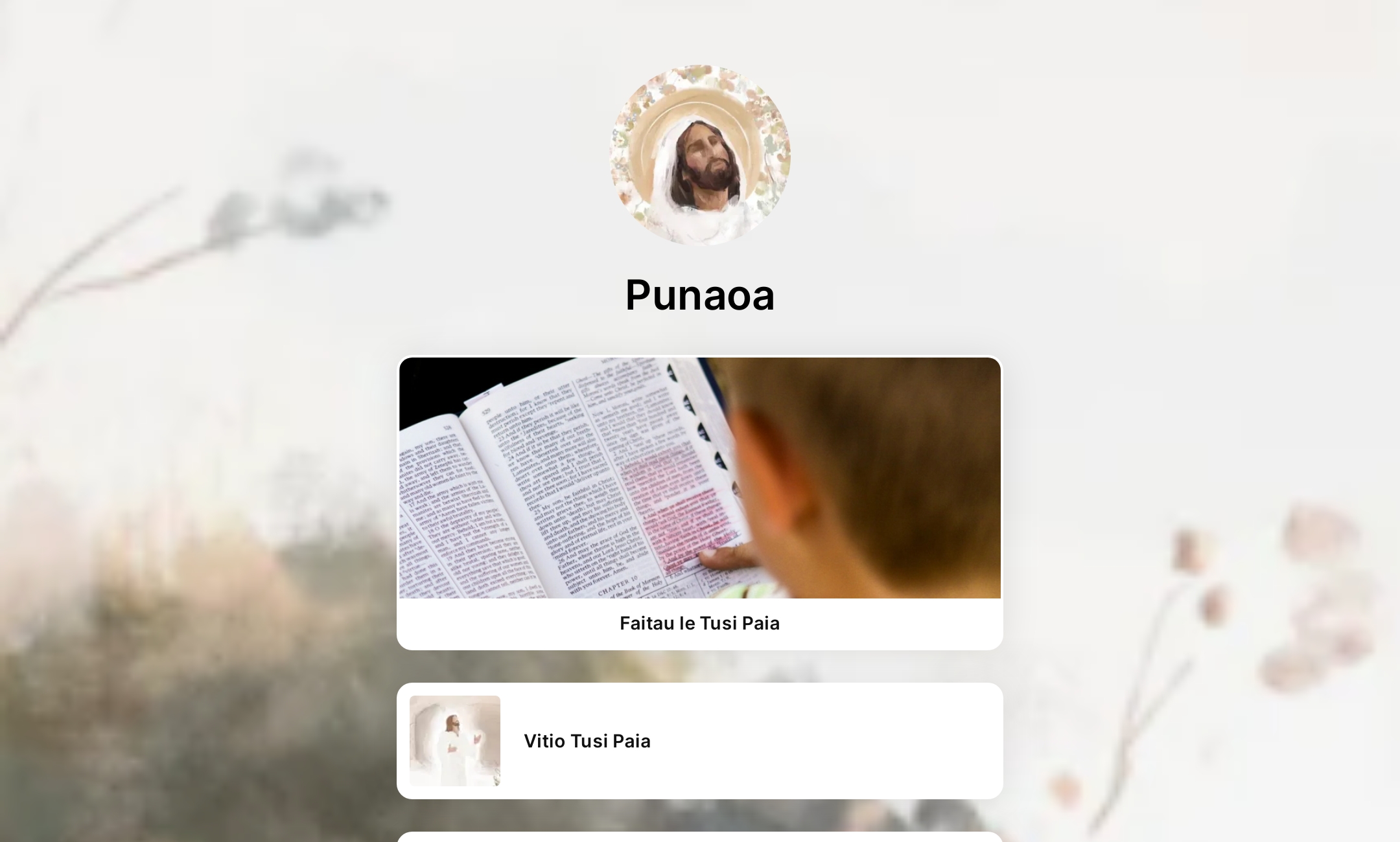 Punaoa's Flowpage